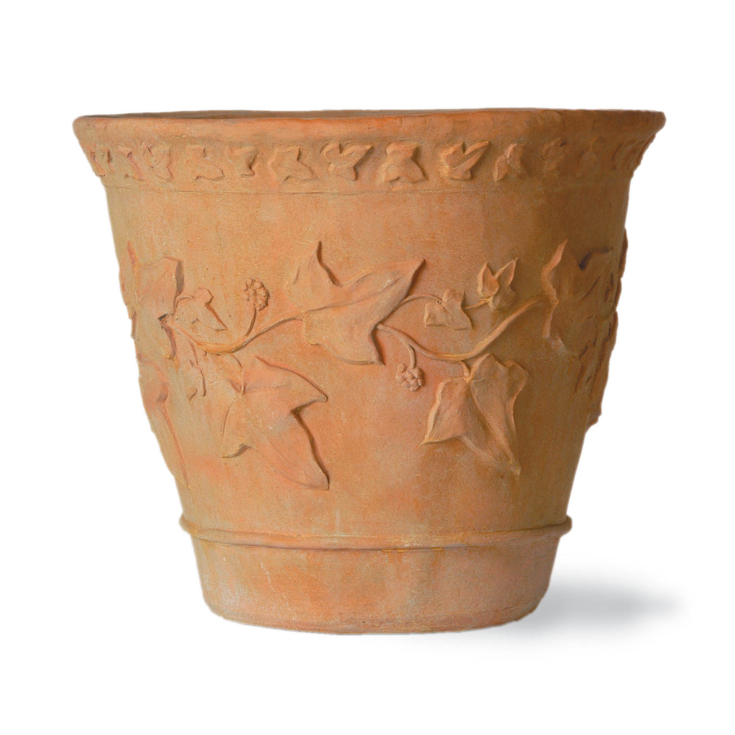 Capital Garden Ivy 22" Round Fiberglass Planter Pot | AuthenTEAK