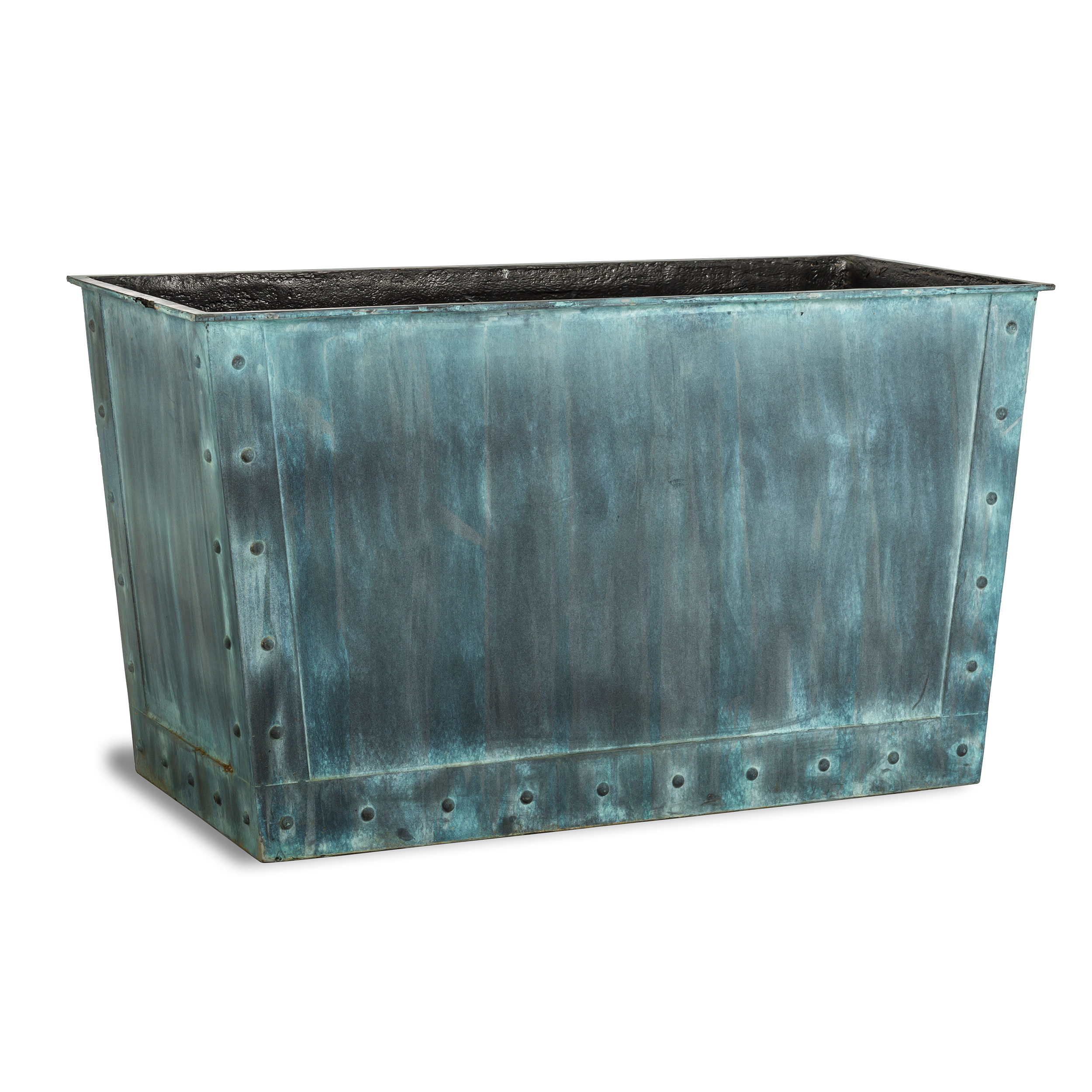 Capital Garden Saxon 20" x 49" Fiberglass Trough Planter | AuthenTEAK