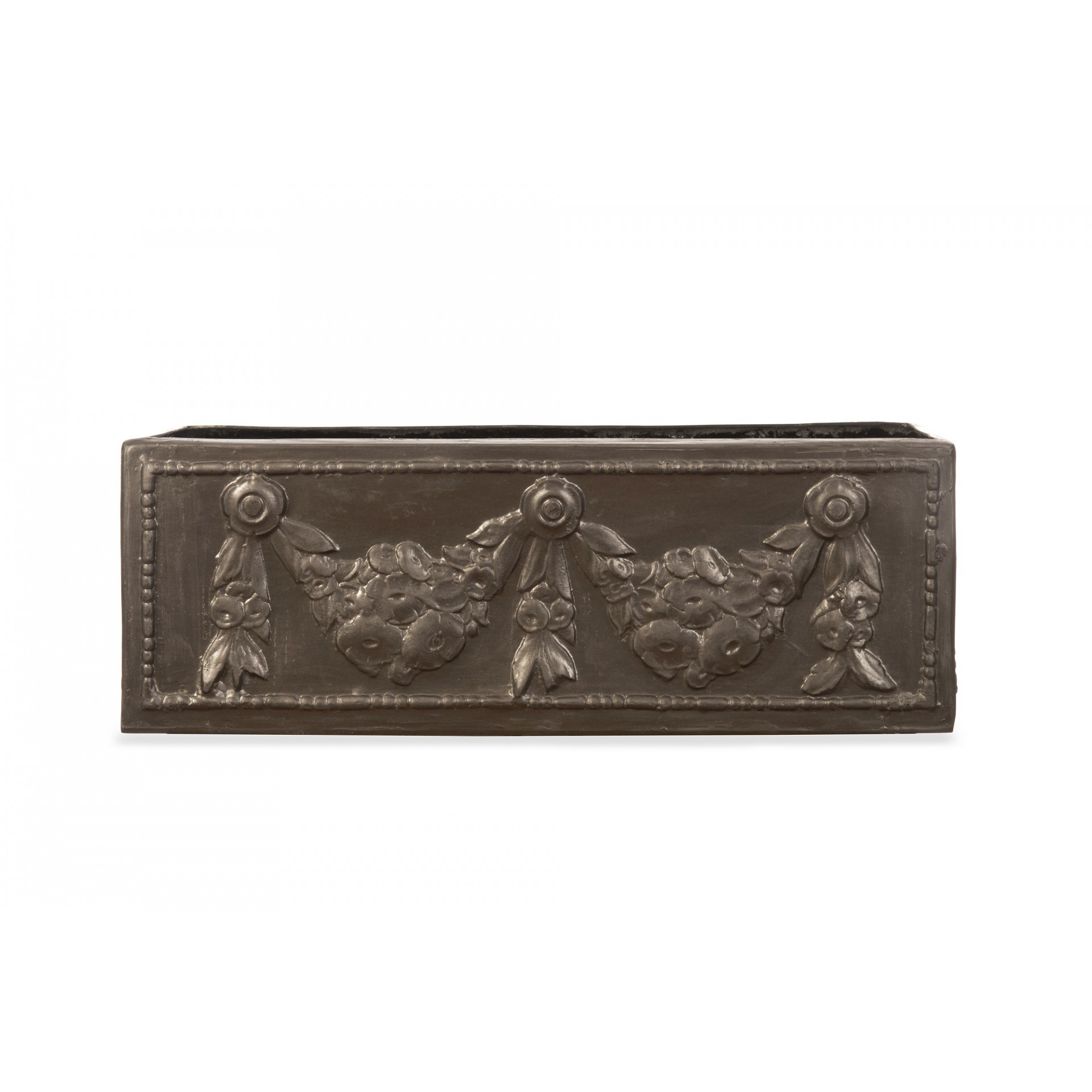 Capital Garden Swag 8" x 24" Rectangular Fiberglass Window Planter ...