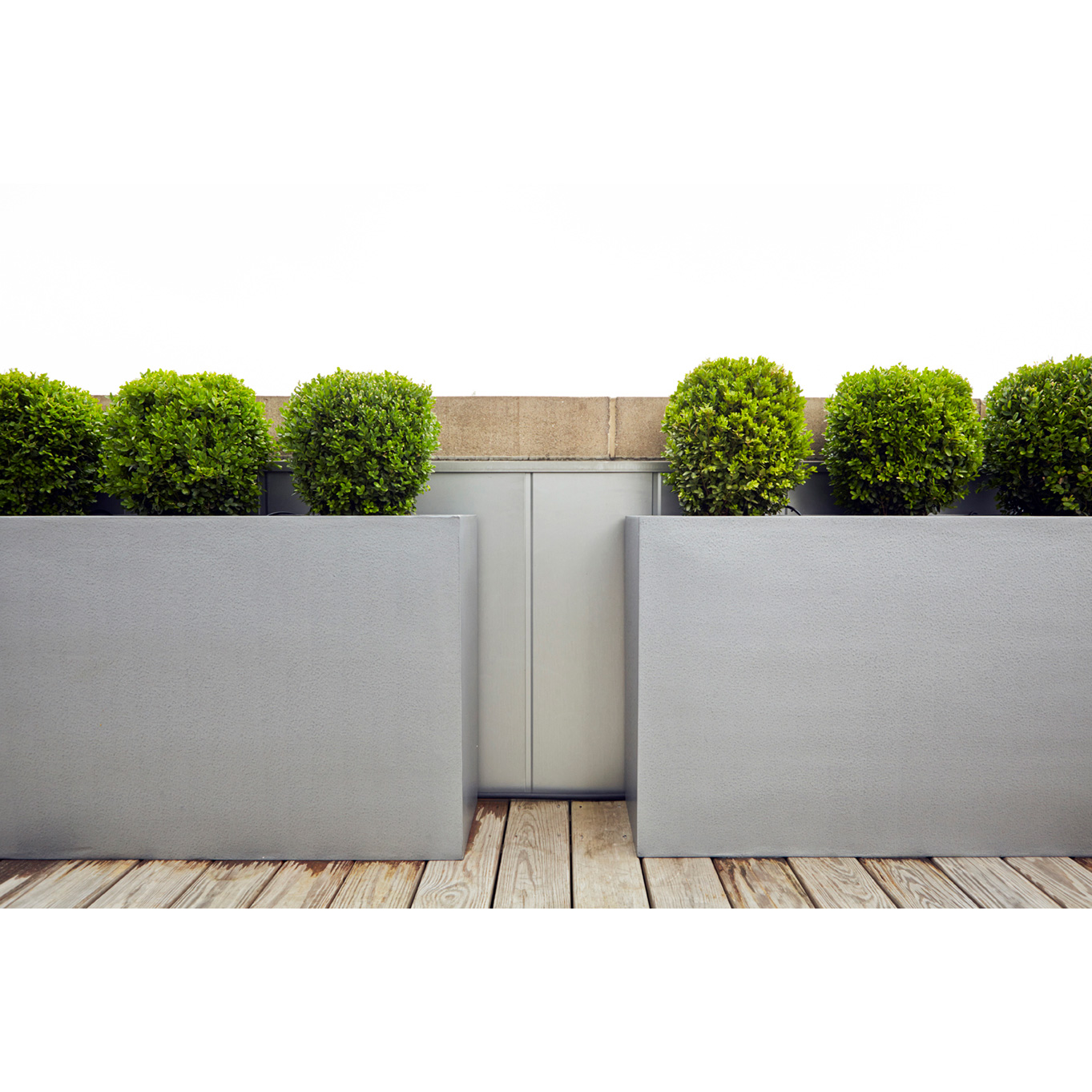 Capital Garden Geo 12" x 55" x 28" Rectangular Fiberglass Trough ...