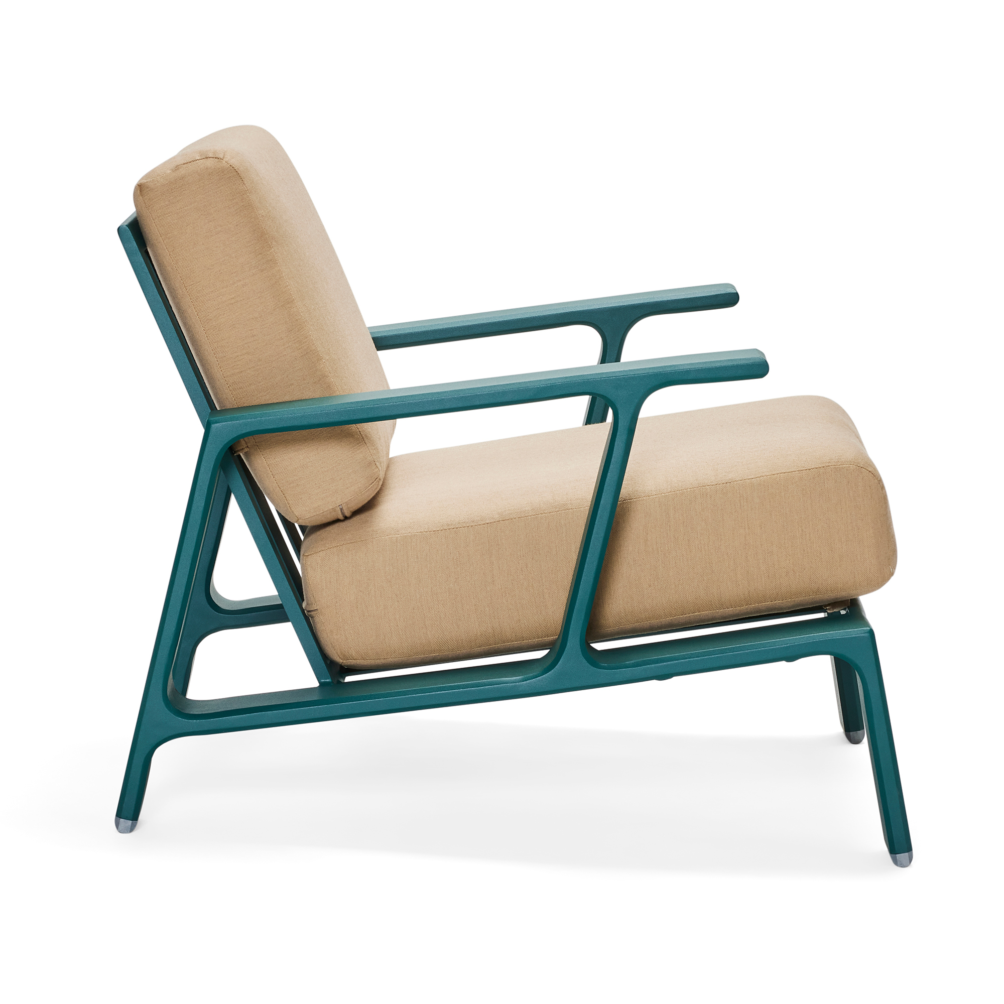 Woodard Elevation Aluminum Lounge Chair | AuthenTEAK