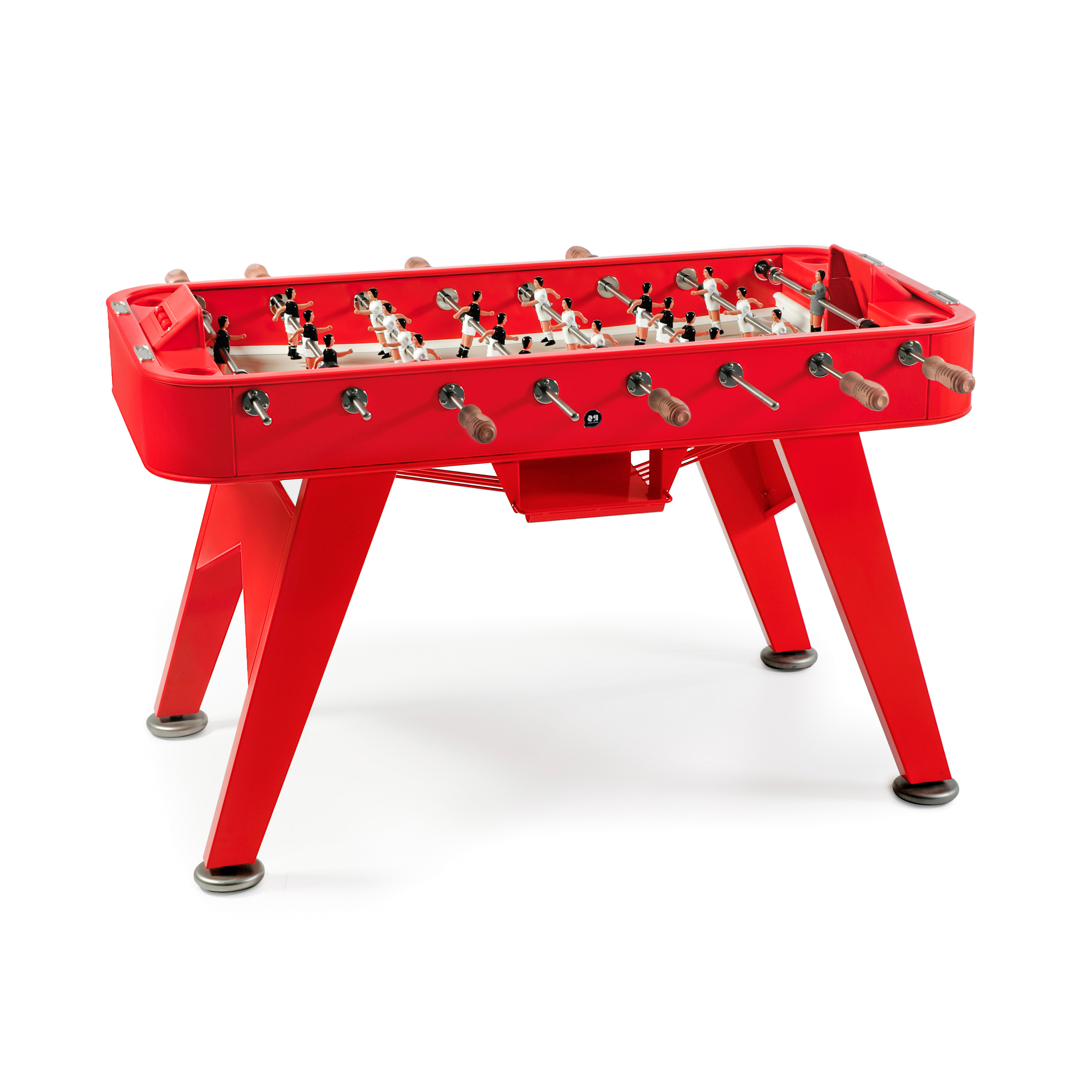 RS Barcelona RS2 Red Indoor Foosball Table | AuthenTEAK