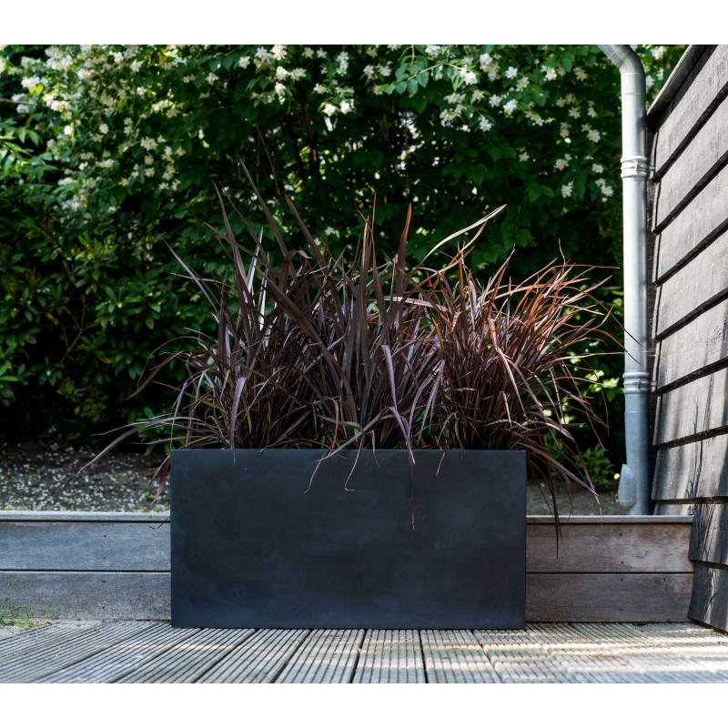 Pottery Pots Natural Jumbo Jort 59" x 24" x 20" Rectangular Fiberstone ...