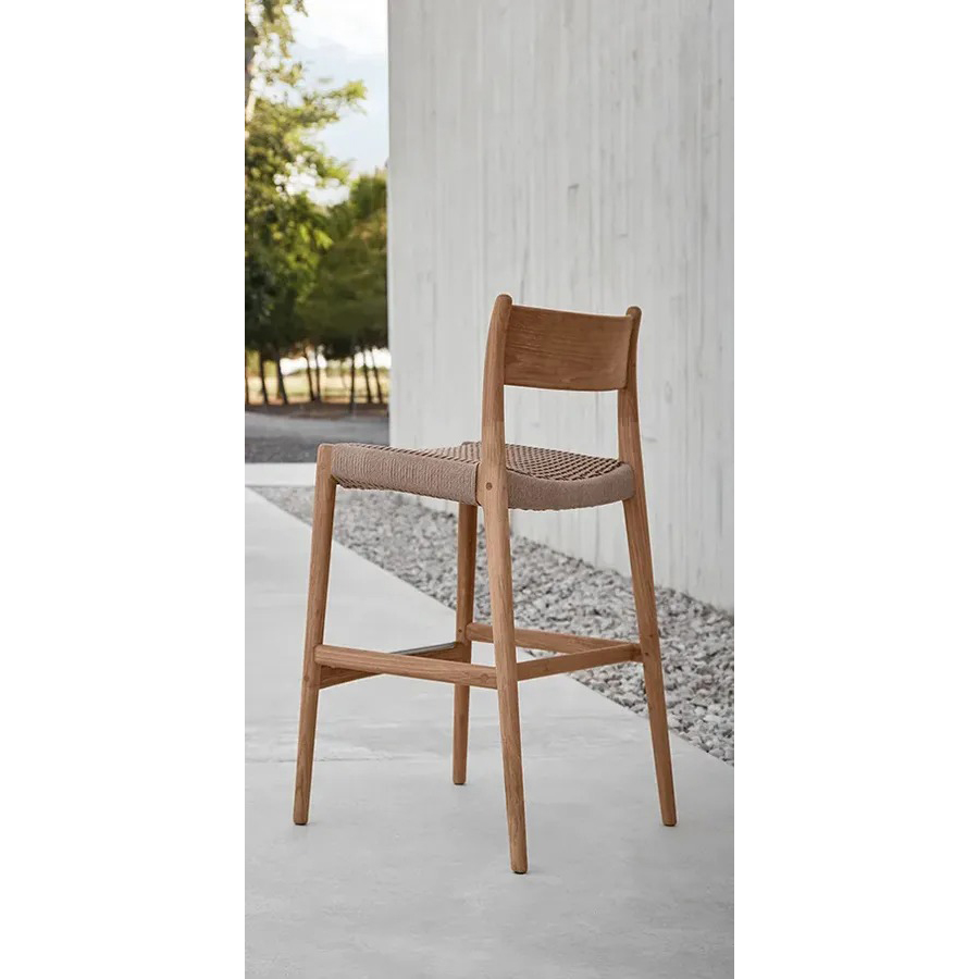 Gloster Lima Teak Bar Chair | AuthenTEAK