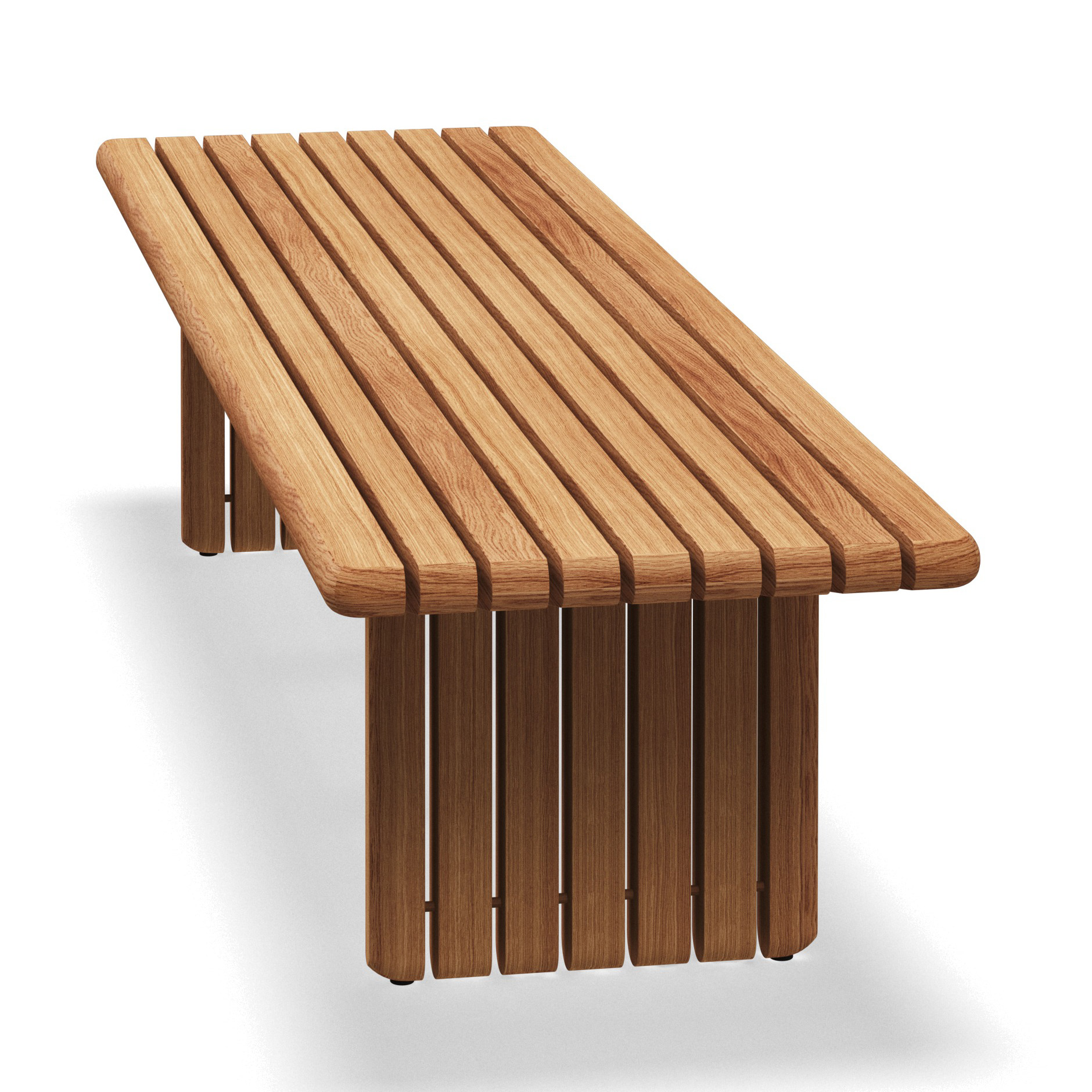 Gloster Deck 88" Teak Rectangular Sofa Table | AuthenTEAK