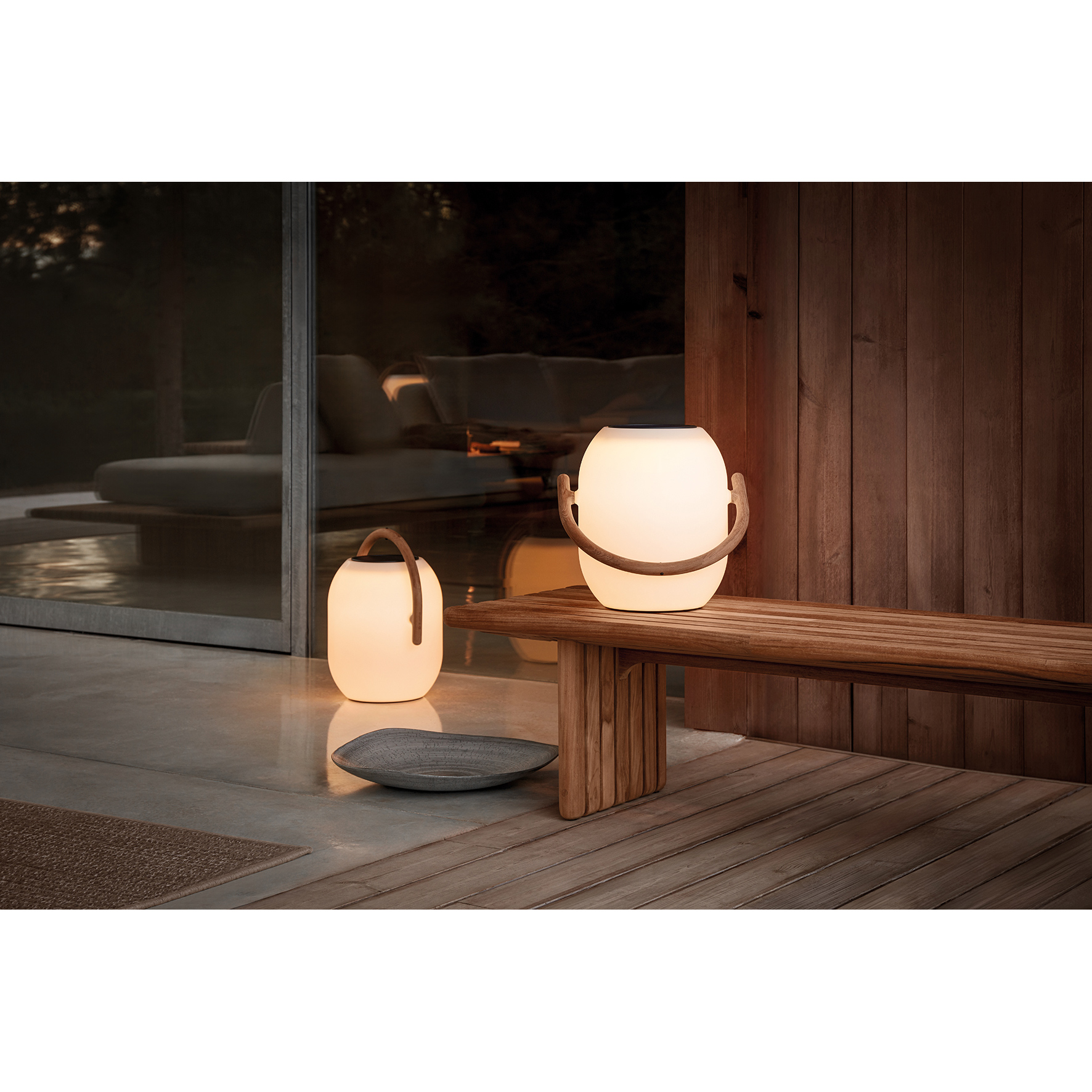 Gloster Deck 88" Teak Rectangular Sofa Table | AuthenTEAK