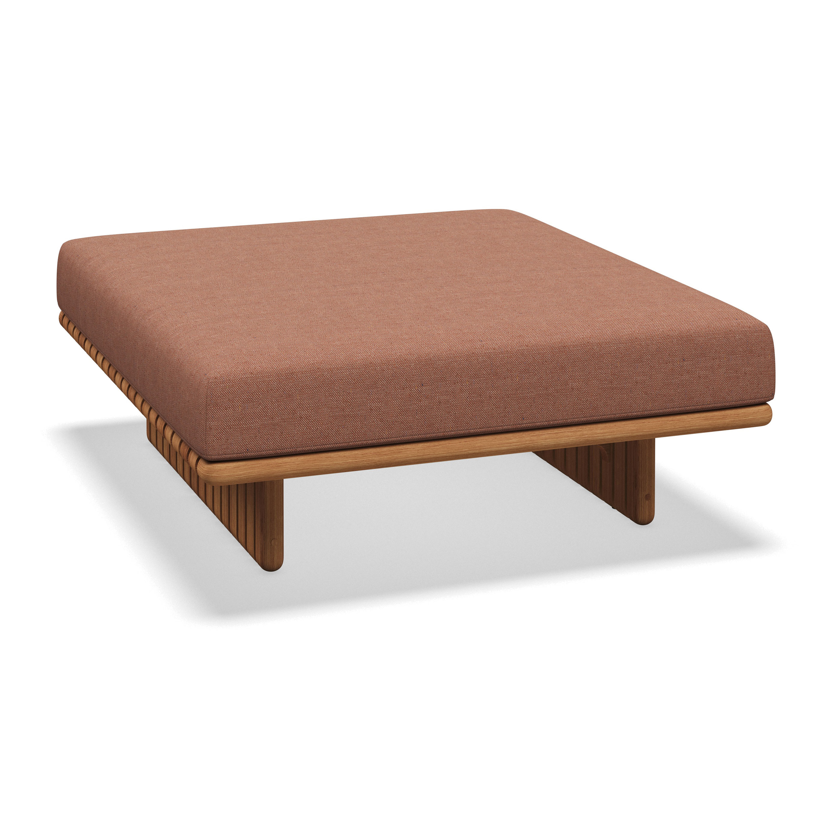 Gloster Deck Teak Ottoman | AuthenTEAK