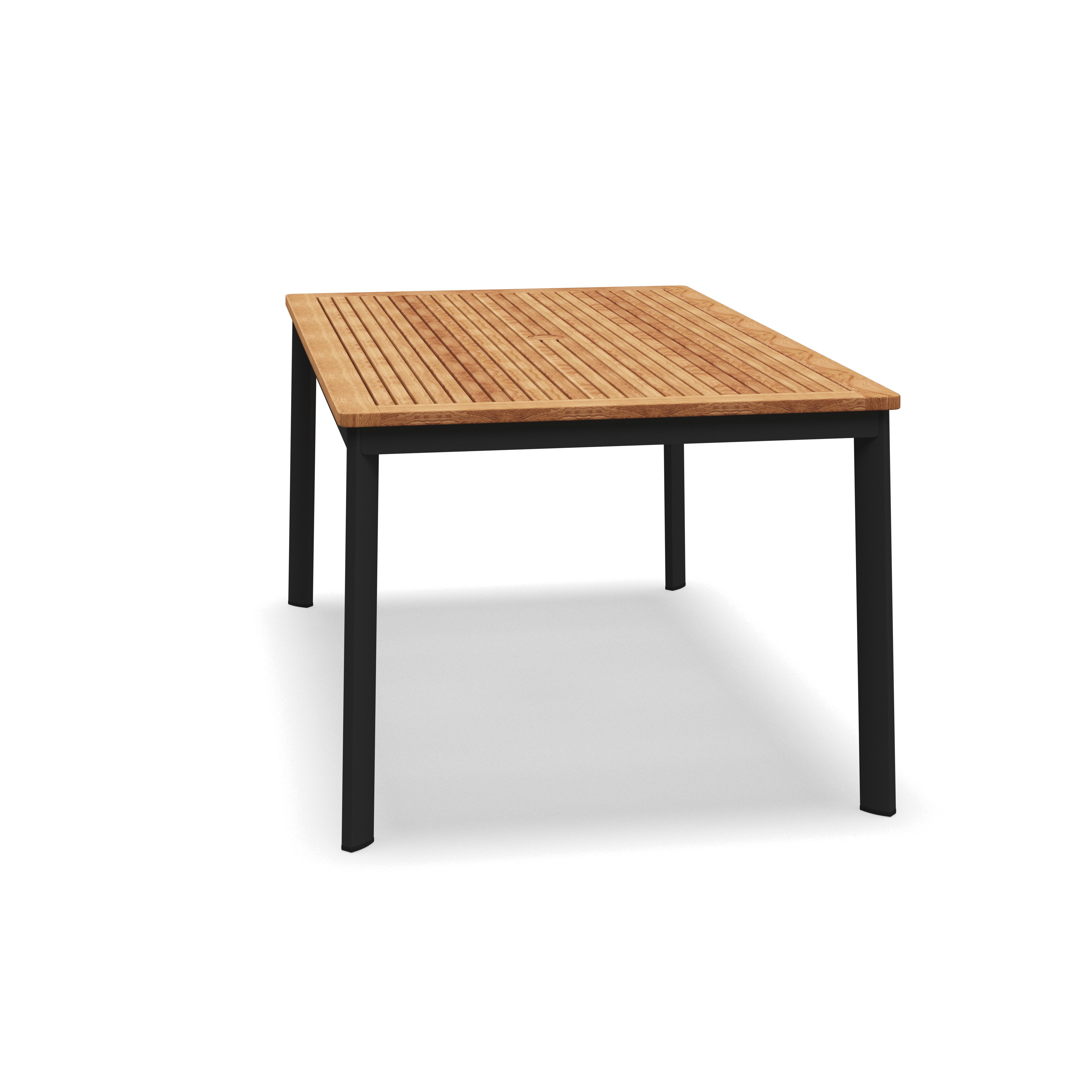 Gloster Metz 87" Aluminum Rectangular Dining Table | AuthenTEAK