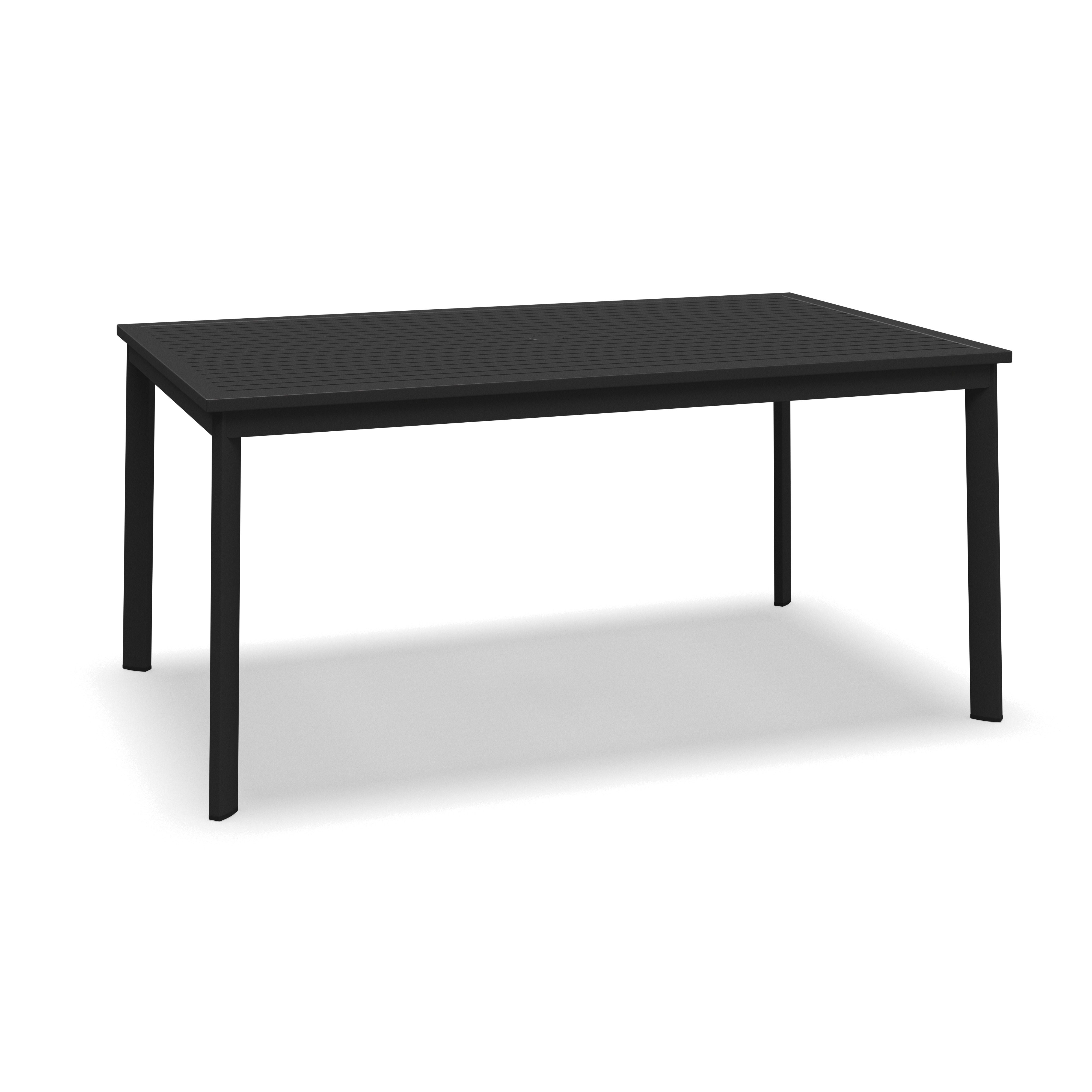 Gloster Metz 87" Aluminum Rectangular Dining Table | AuthenTEAK