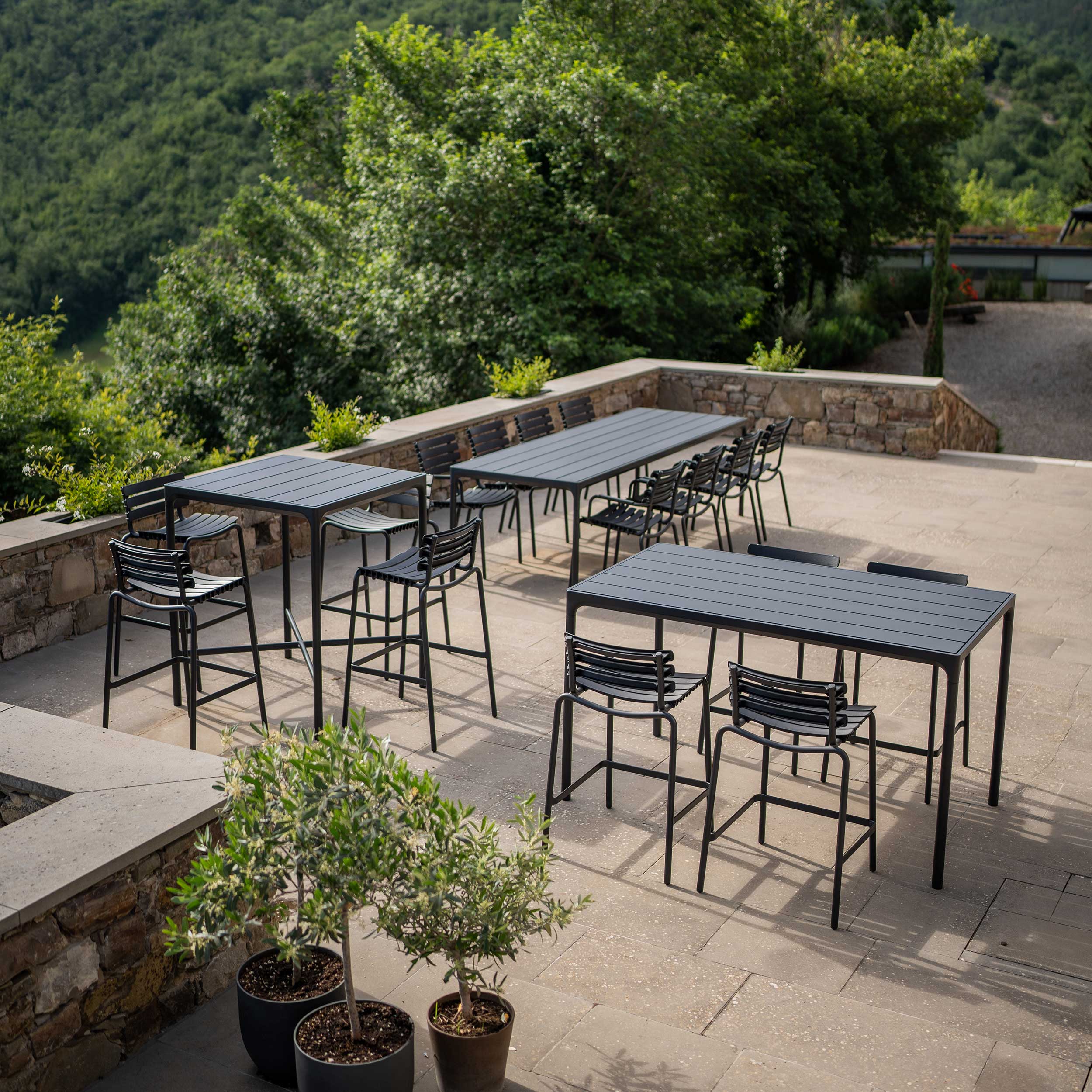 Houe Four Counter Height Table Leg Extension Set | AuthenTEAK