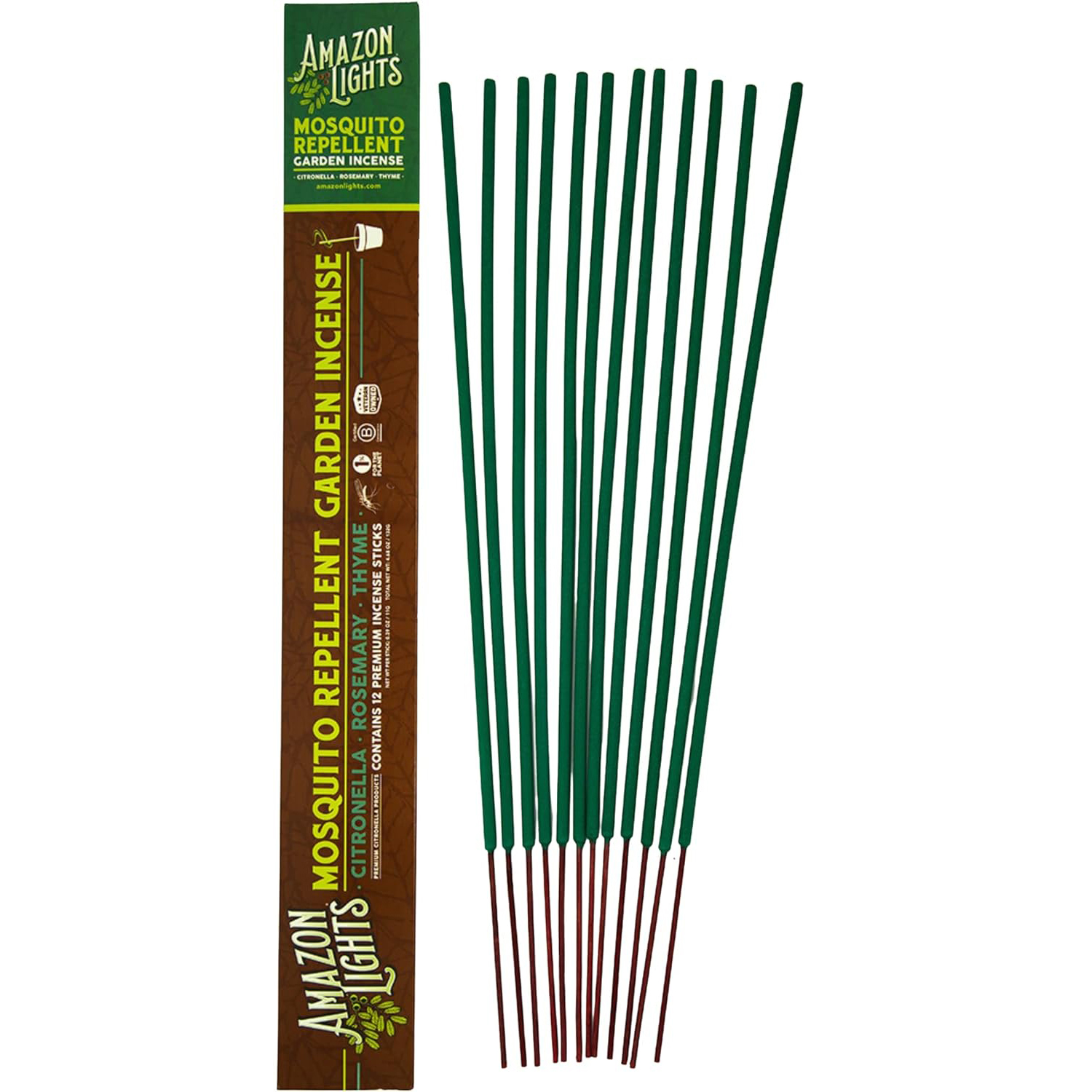 Amazon Lights Mosquito Repellent Incense Sticks | AuthenTEAK