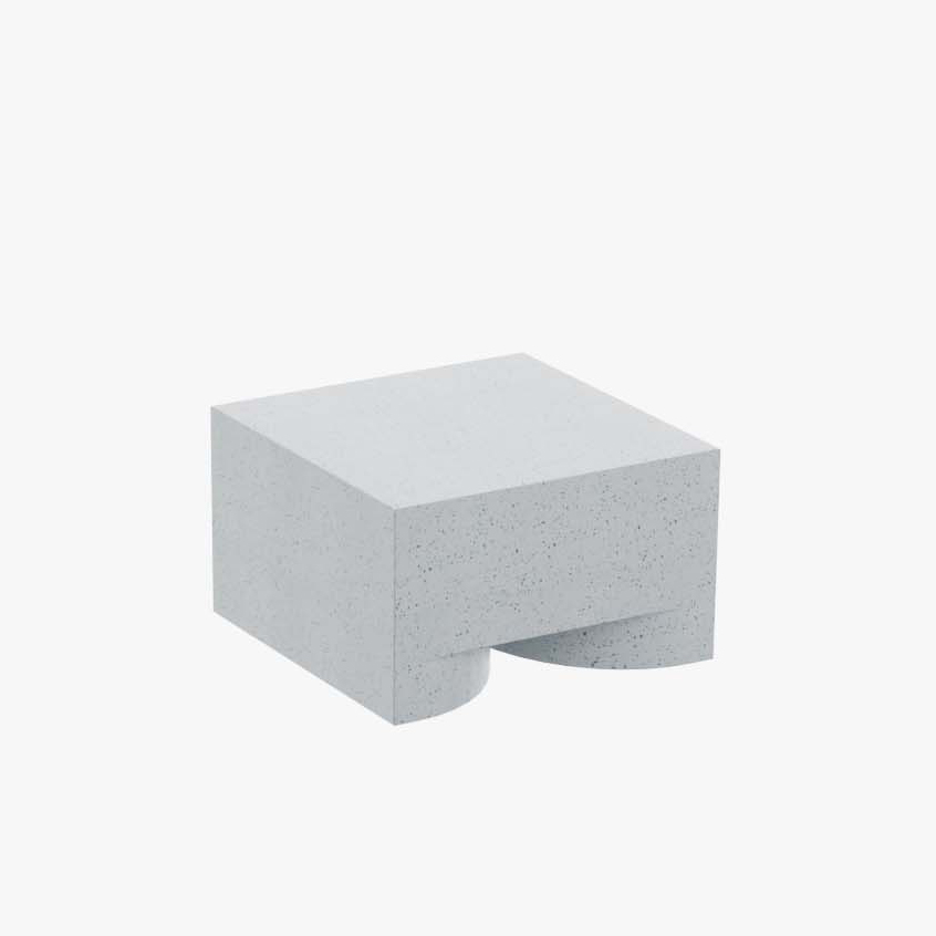 Zachary A. Design Low Brow 24" Square Low Table | AuthenTEAK
