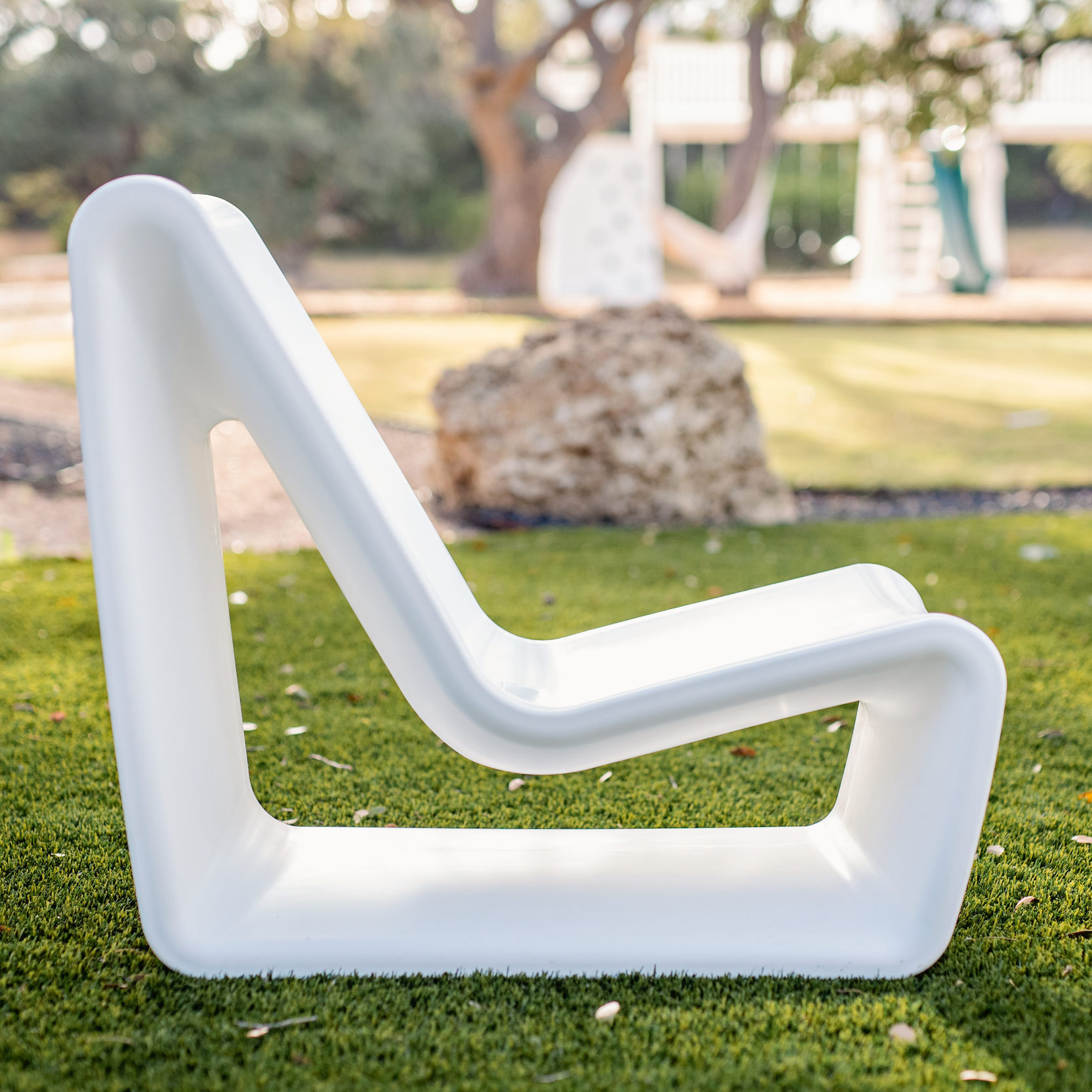 Tupelo Goods Loop Lounge Chair - Set of 8 | AuthenTEAK