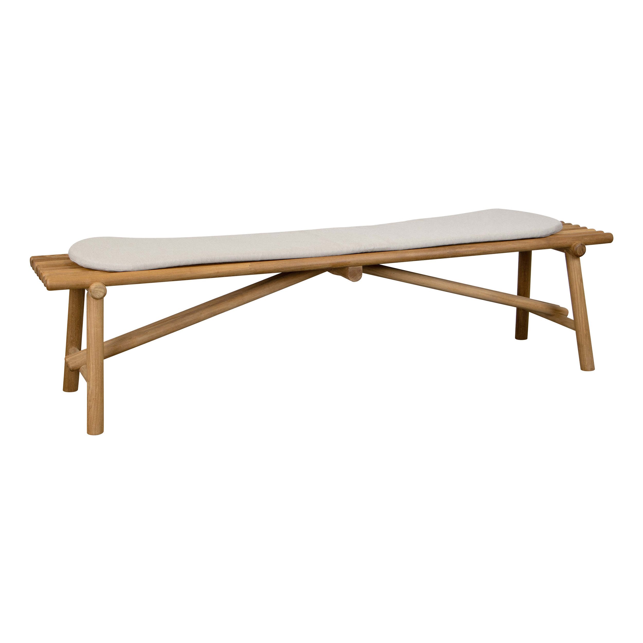Cane-line Sticks Teak Bench | AuthenTEAK