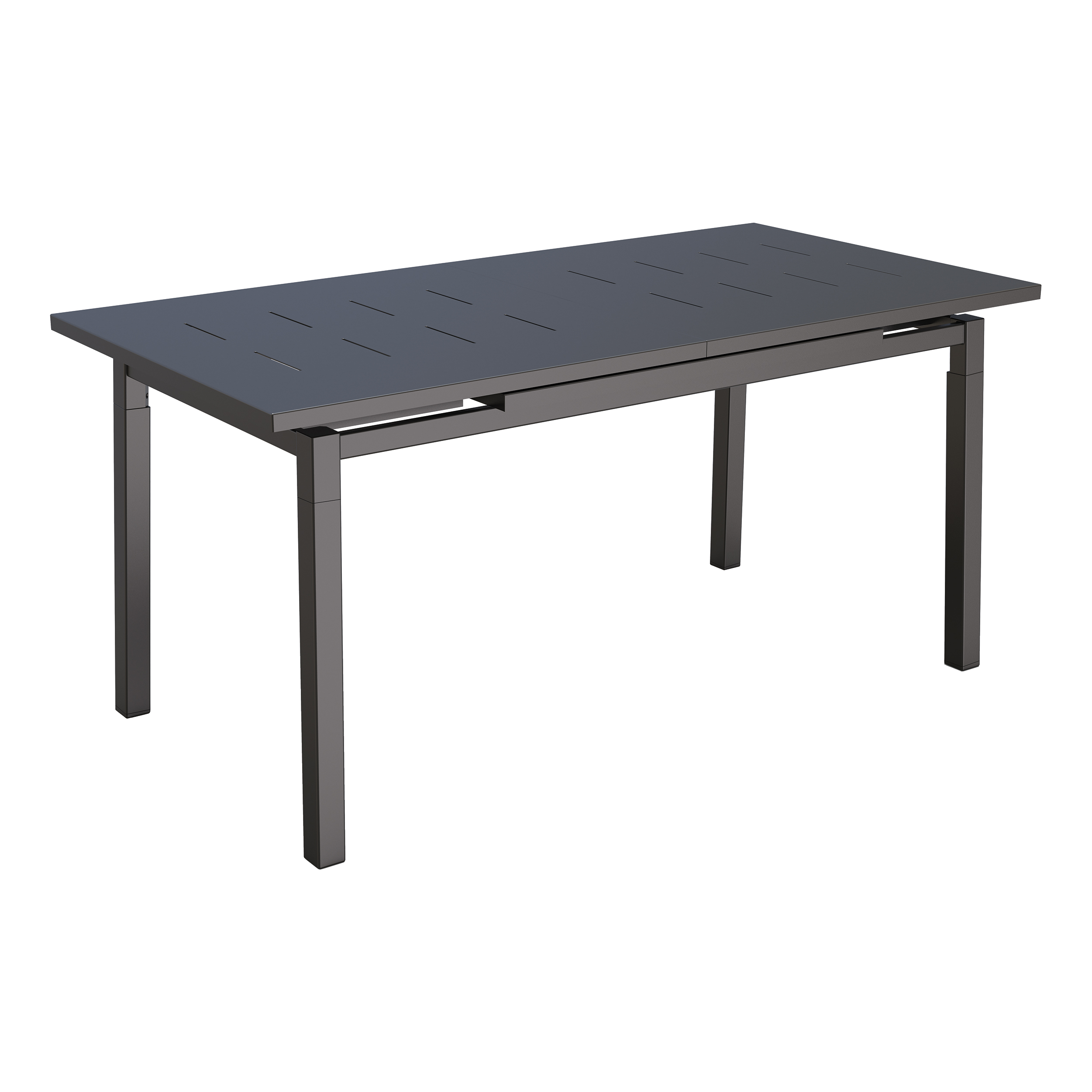 Maiori Impression 79" Aluminum Rectangular Dining Table | AuthenTEAK