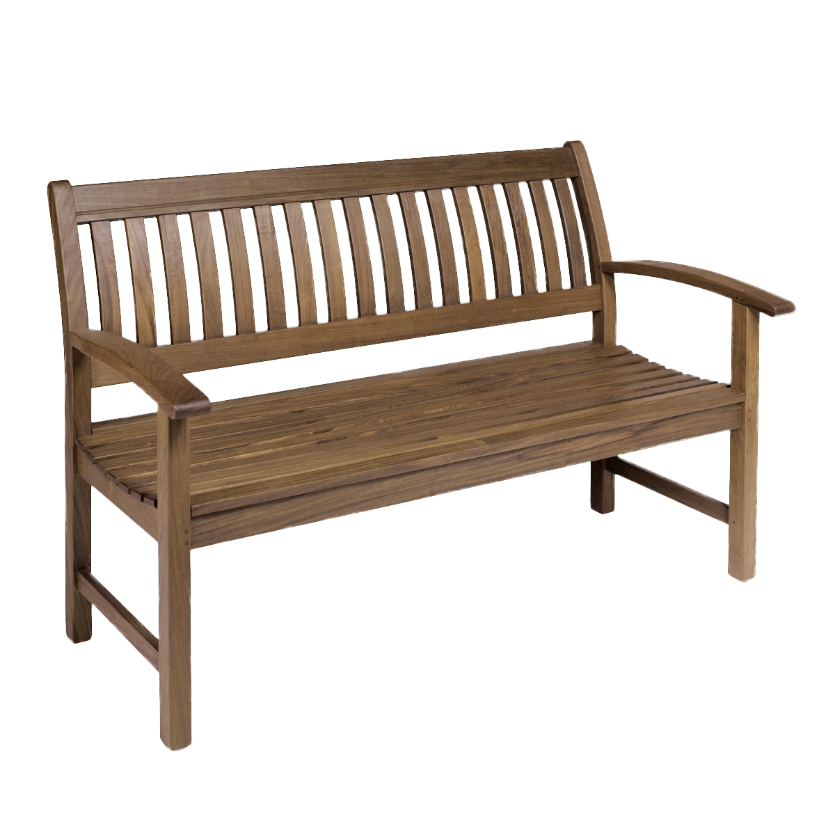 Jensen Outdoor Heritage Garden 55" Ipe Wood Bench | AuthenTEAK