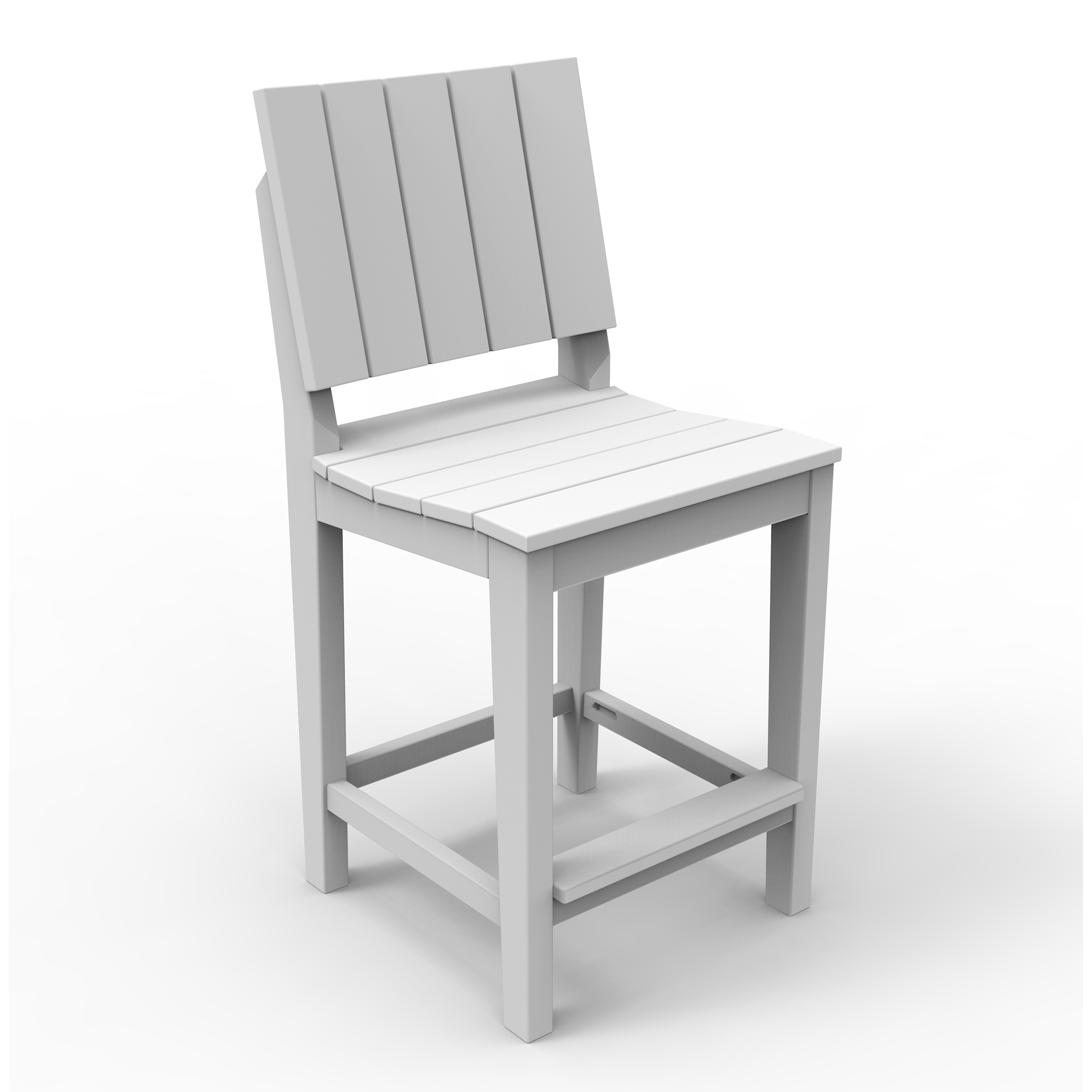 Seaside Casual MAD Recycled Polymer Balcony Side Chair | AuthenTEAK