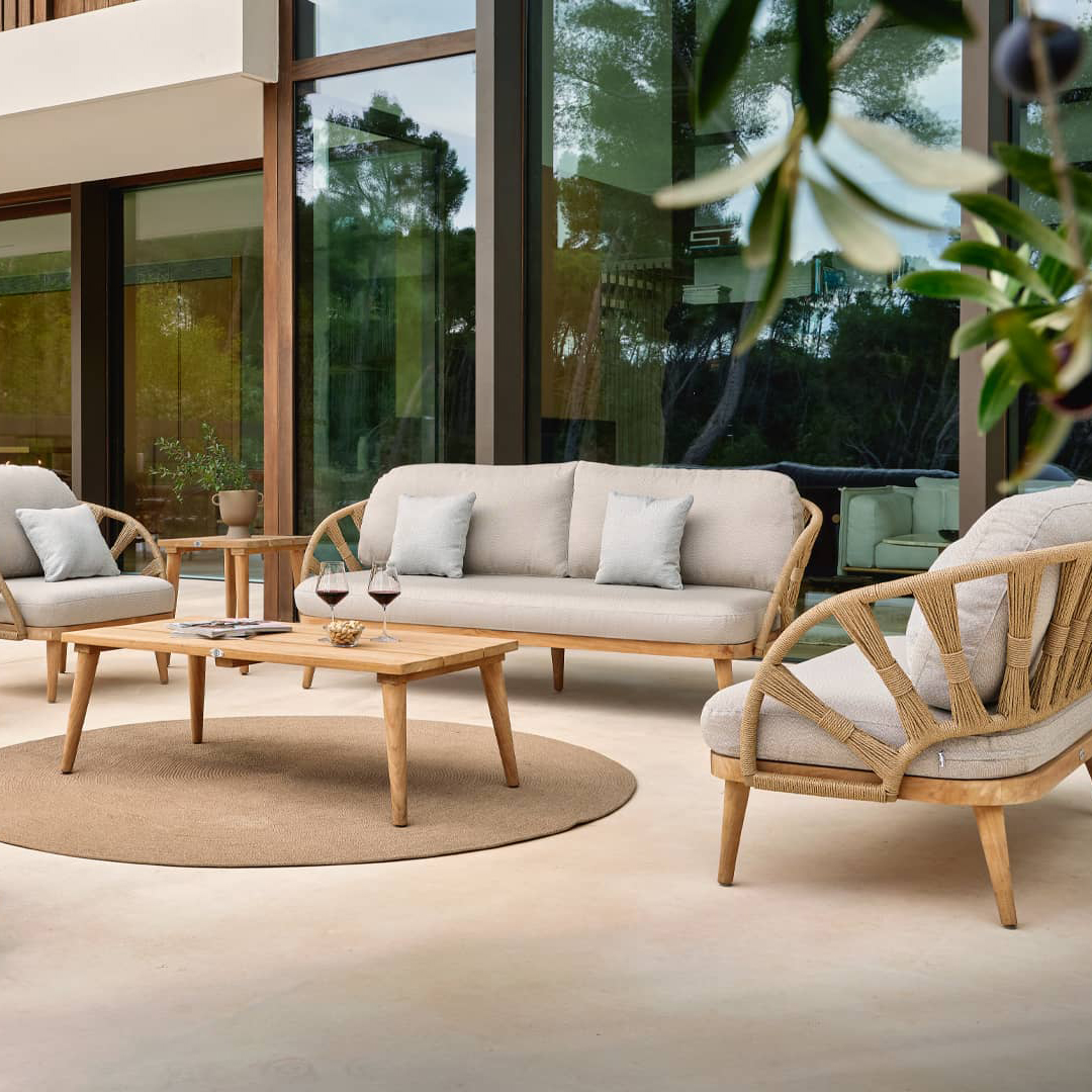 Skyline Design Krabi 47" Teak Rectangular Coffee Table | AuthenTEAK