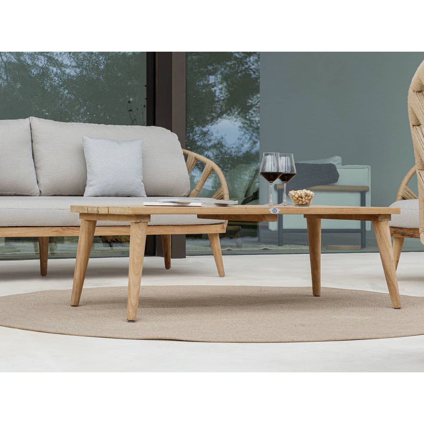 Skyline Design Krabi 47" Teak Rectangular Coffee Table | AuthenTEAK