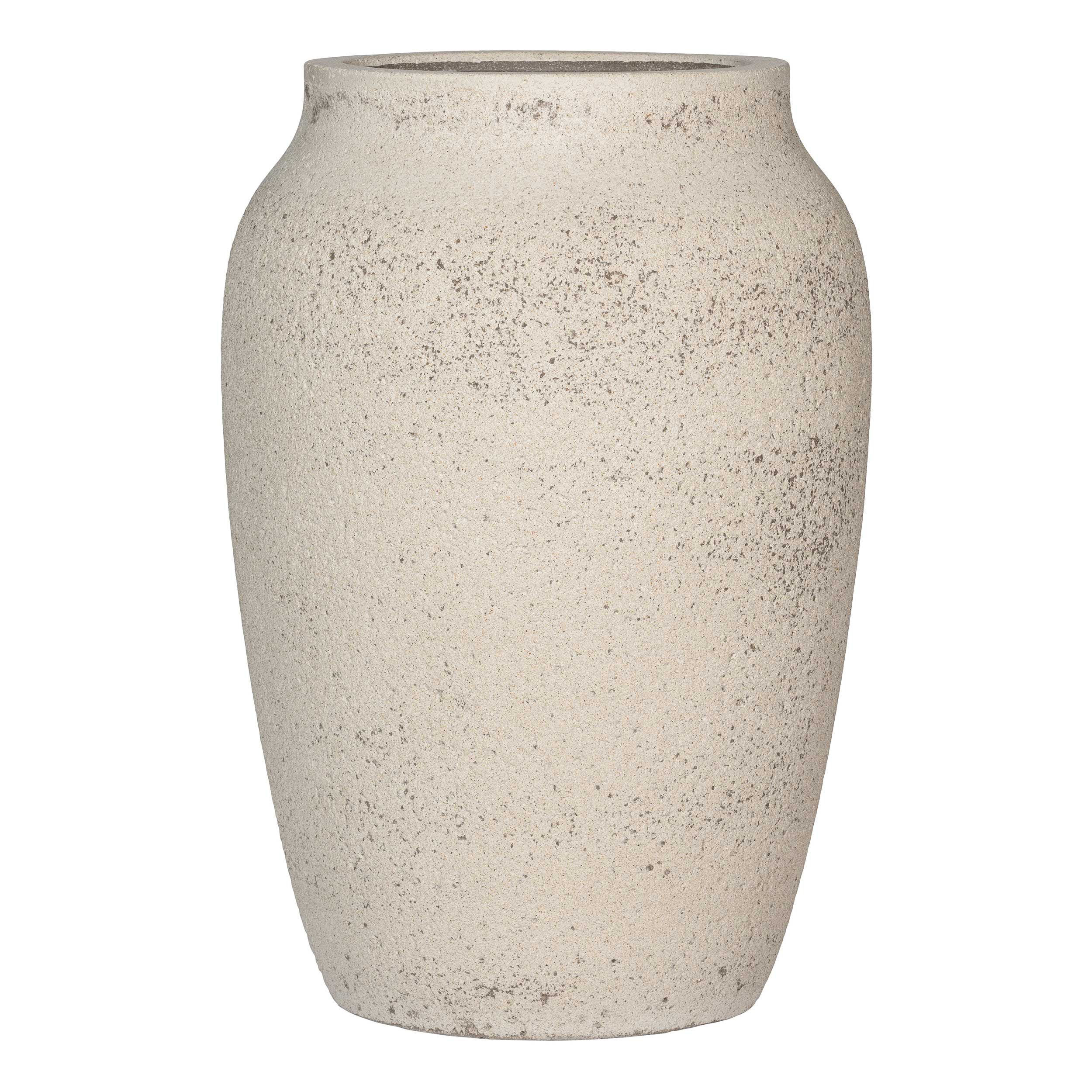 Pottery Pots Mediterranean Hera 20" Round Ficonstone Planter Pot ...