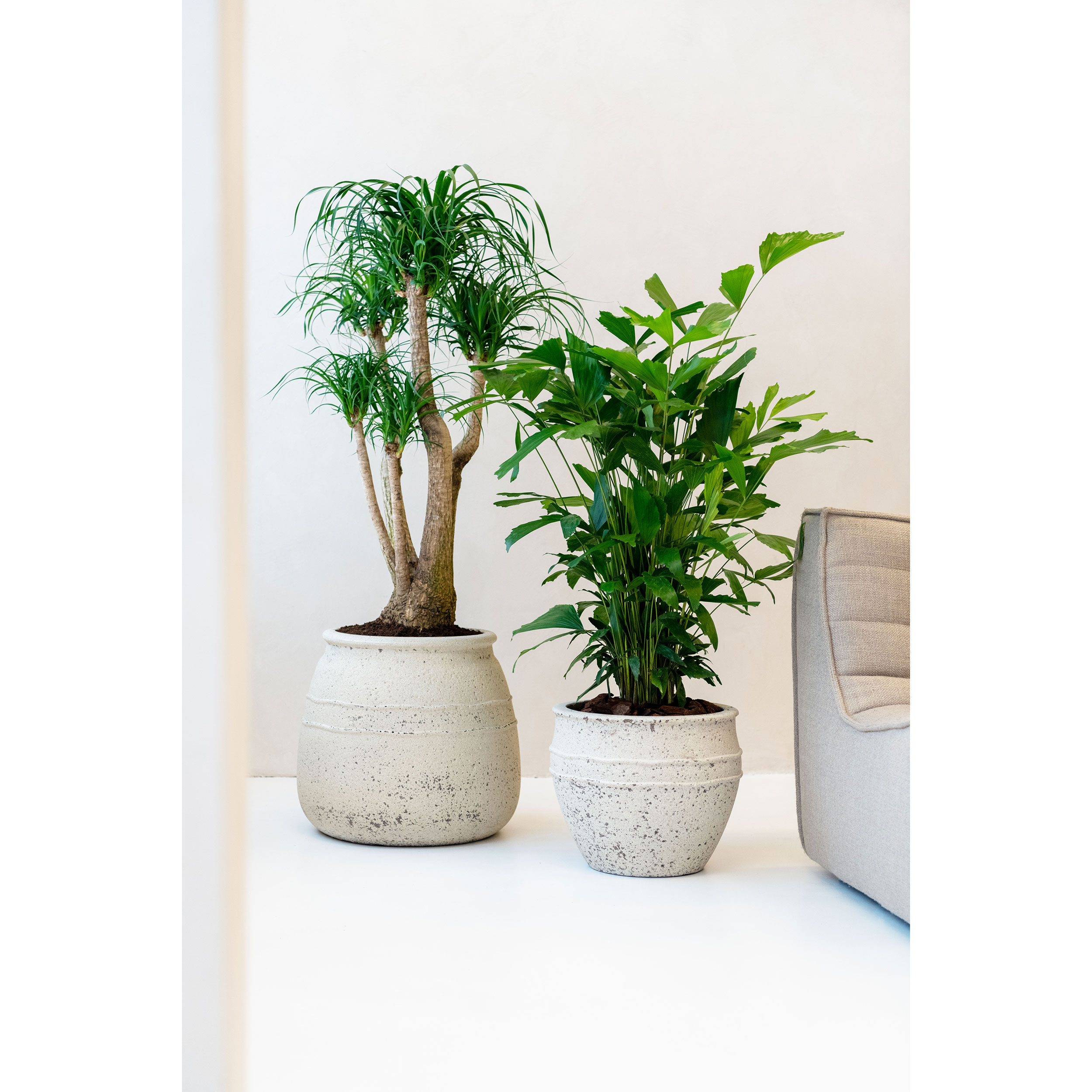 Pottery Pots Mediterranean Athena 16" Round Ficonstone Planter Pot ...