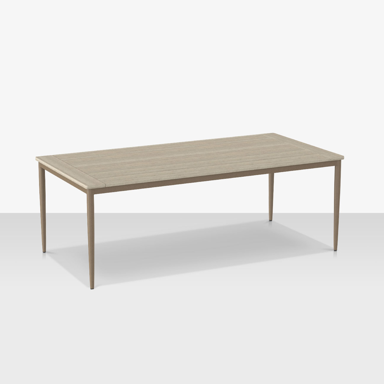 DecoScape Danish 84" Rectangular Dining Table | AuthenTEAK