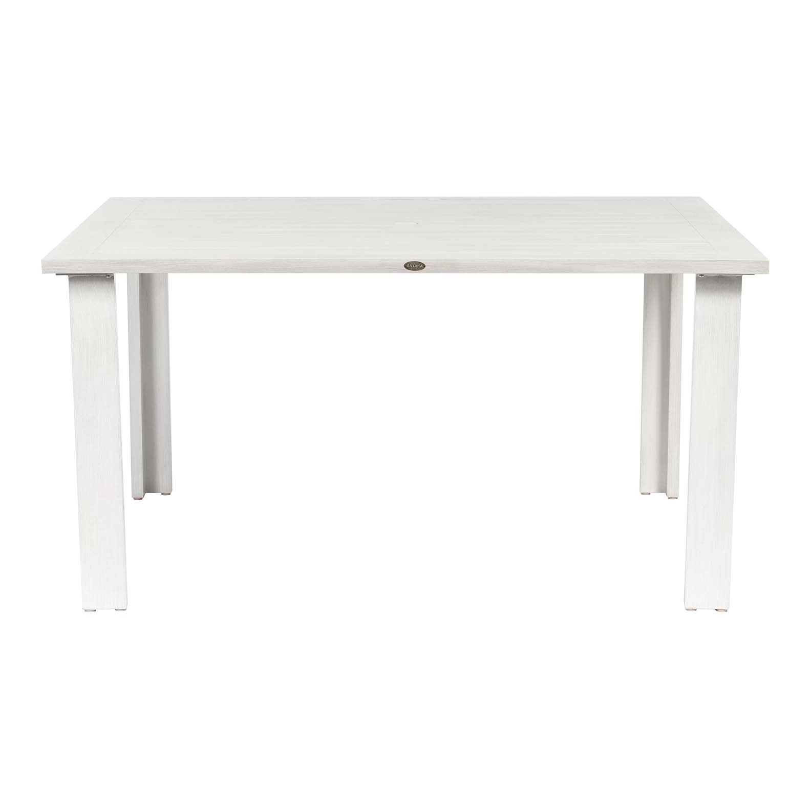 Ratana Limo 60" Aluminum Square Dining Table | AuthenTEAK