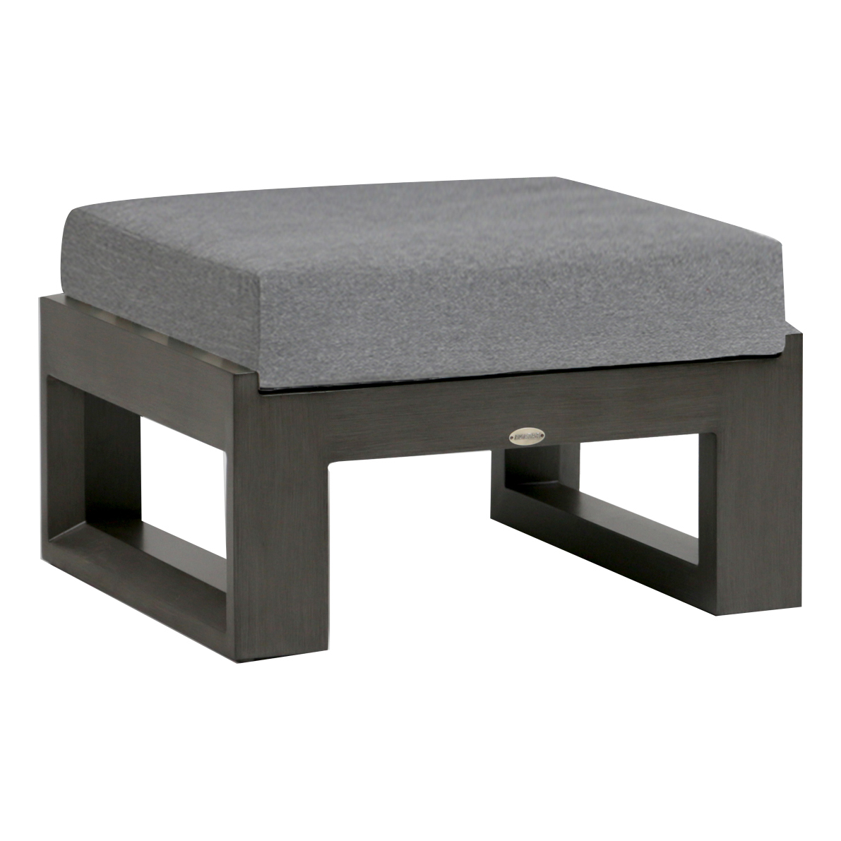 Ratana Element 5.0 Aluminum Ottoman | AuthenTEAK