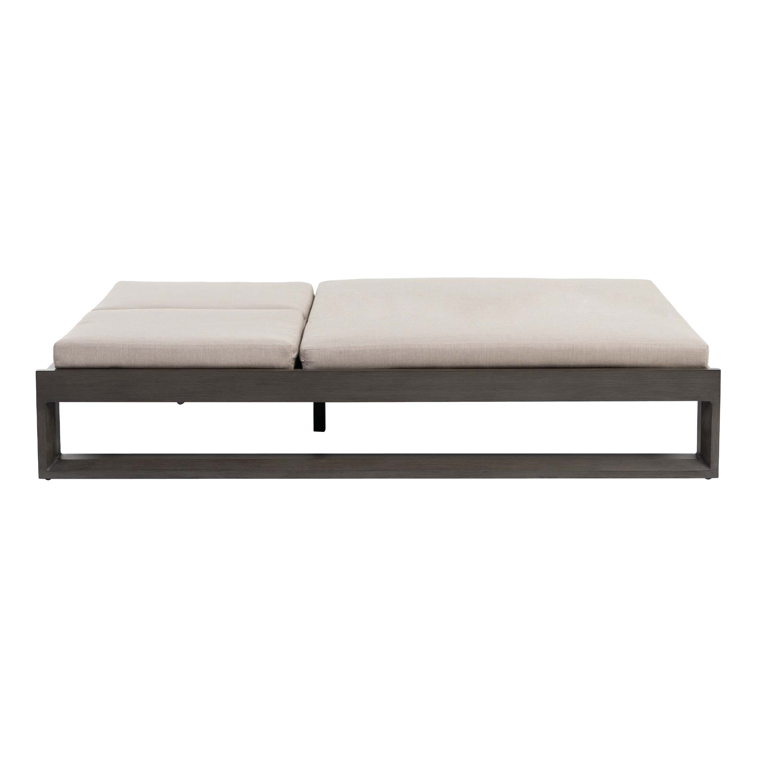 Ratana Element 5.0 Aluminum Double Chaise Lounge | AuthenTEAK