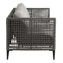 Ratana Genval Aluminum 2.5 Seater Sofa | AuthenTEAK