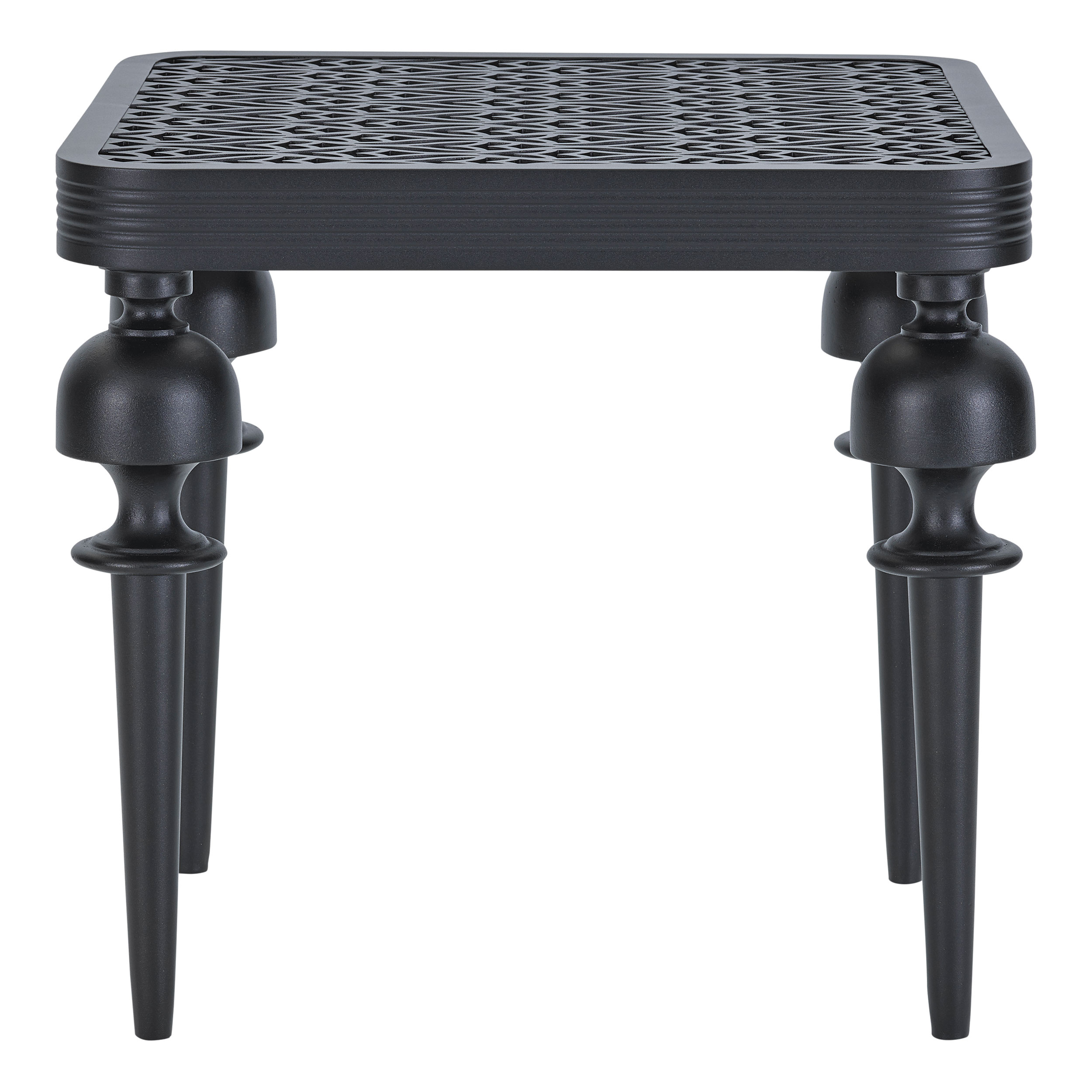 Lane Venture Hemingway Islands 24" Cast Aluminum Square End Table ...