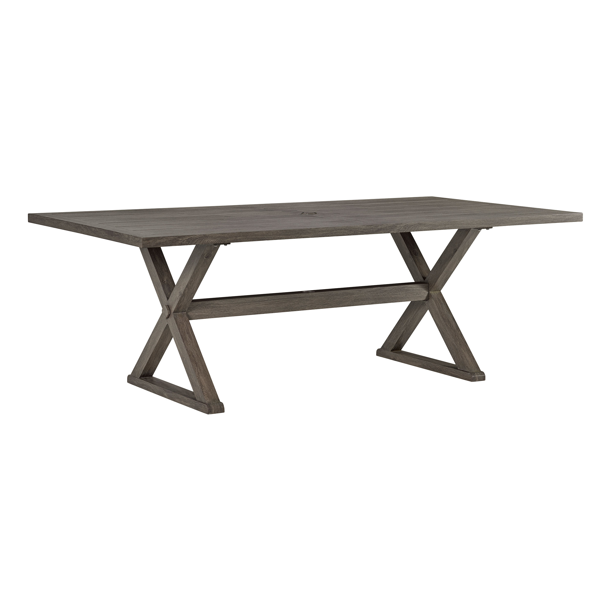 Lane Venture Mystic Harbor 84" Aluminum Rectangular Dining Table | AuthenTEAK