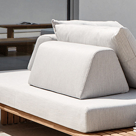 Gloster Deck 88" - 103" Seating Unit Back Replacement Cushion | AuthenTEAK