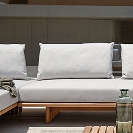 Gloster Deck Seating Unit Throw Pillow | AuthenTEAK