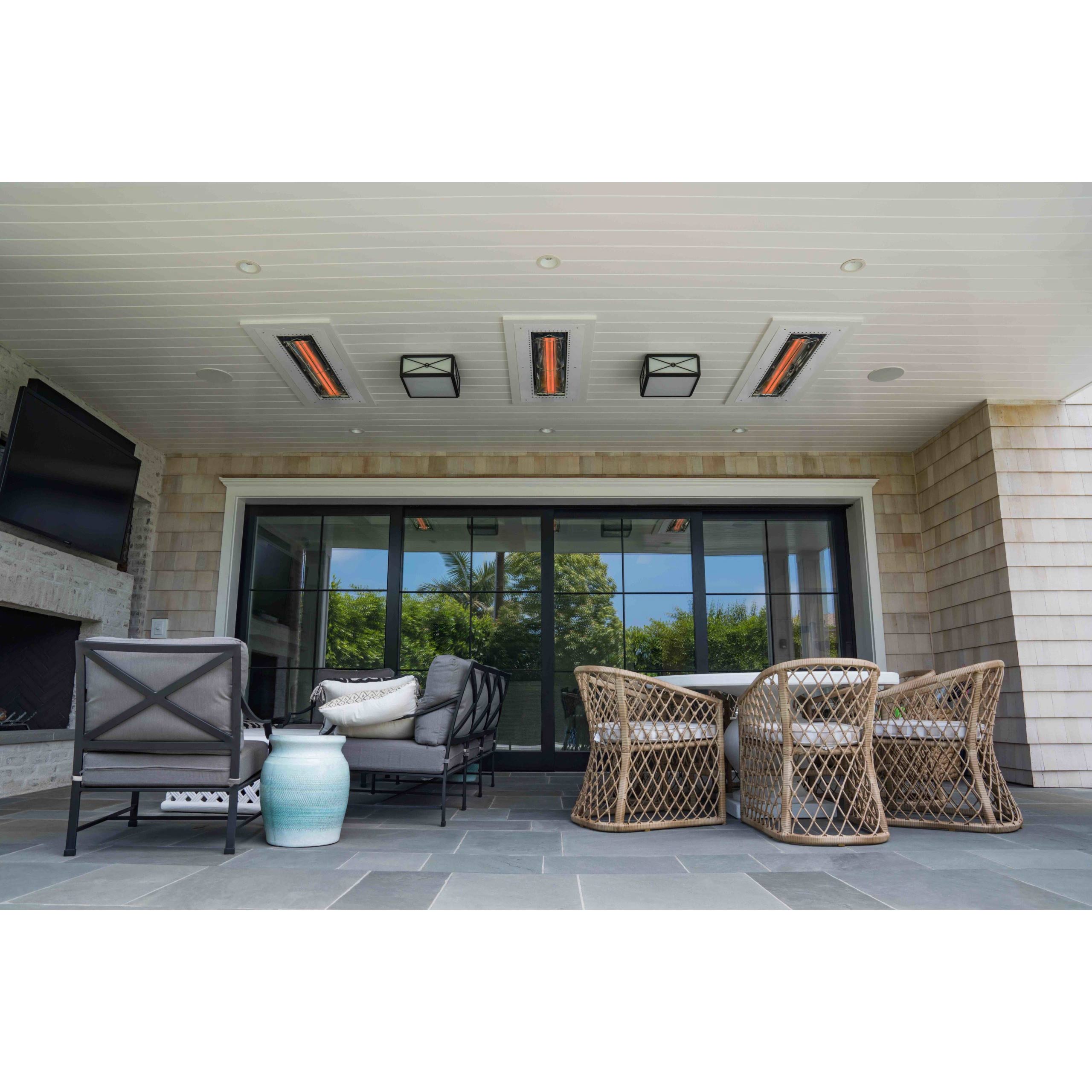 Infratech Marine Grade Electric Patio Heater Flush Mount Frame for 33 ...