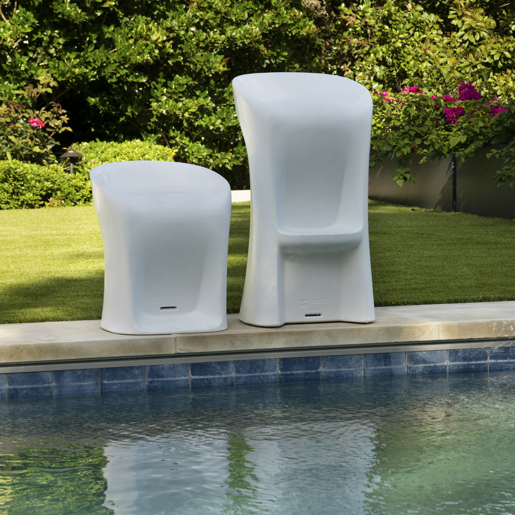 LEDGE Signature Counter Height Barstool | AuthenTEAK