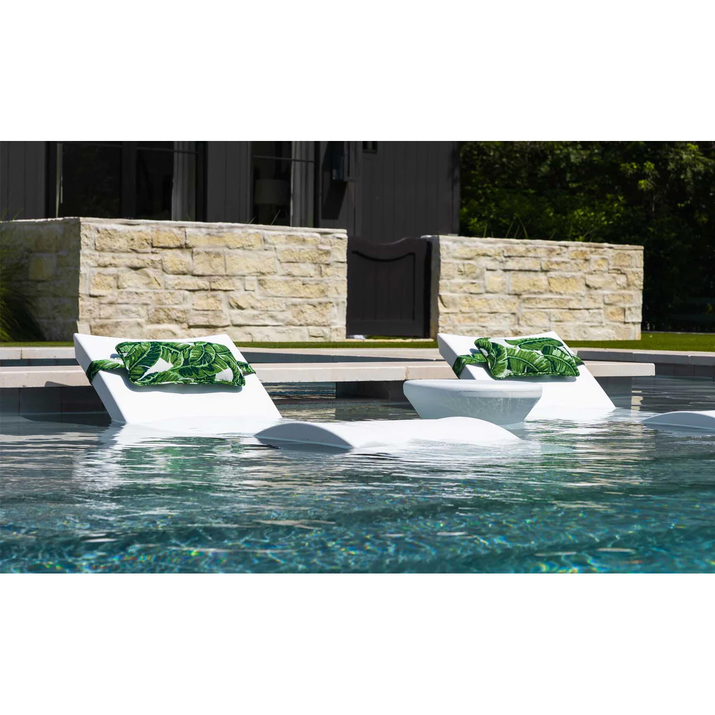 LEDGE Signature Chaise Headrest Pool Pillow | AuthenTEAK