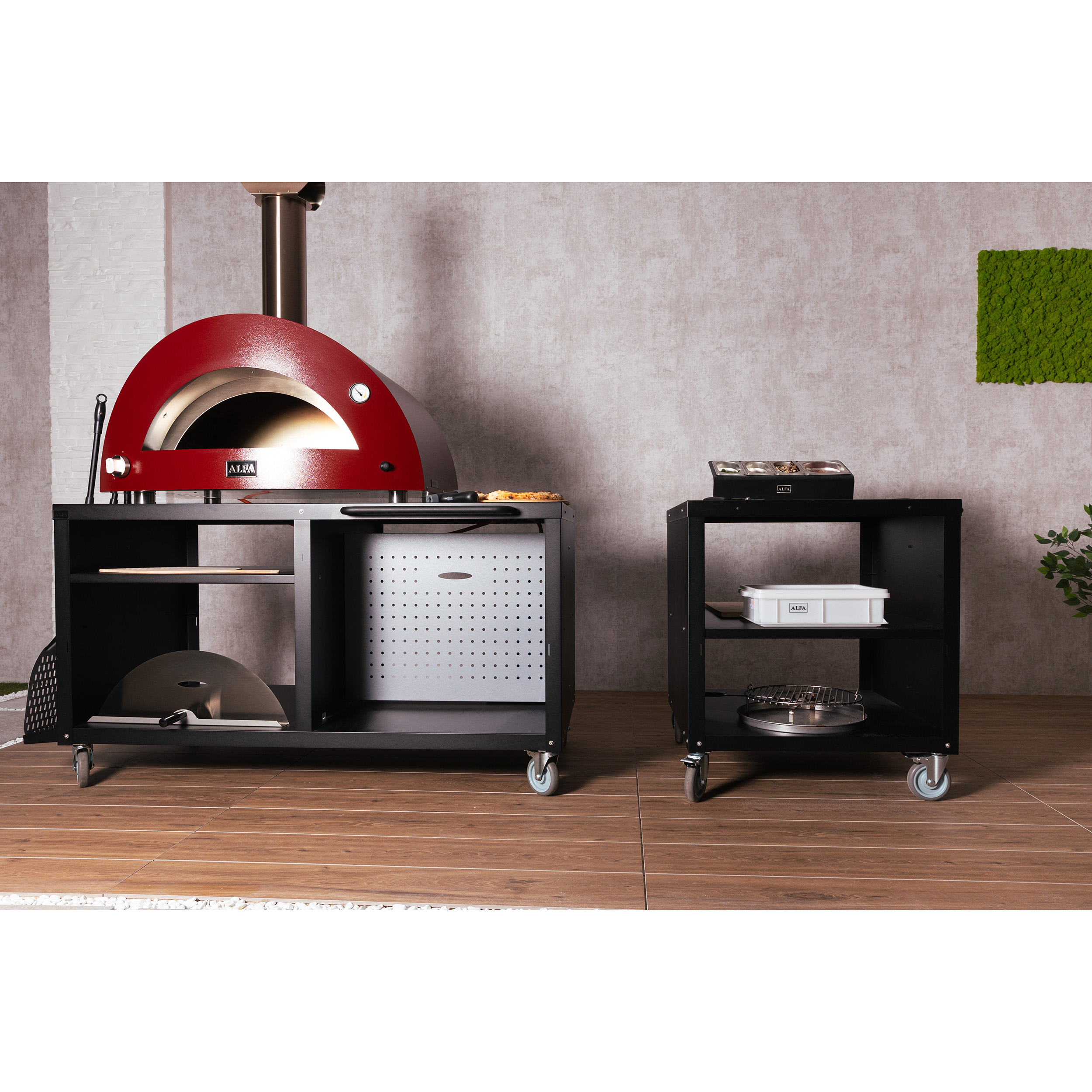 Alfa 63" Cooking Station | AuthenTEAK