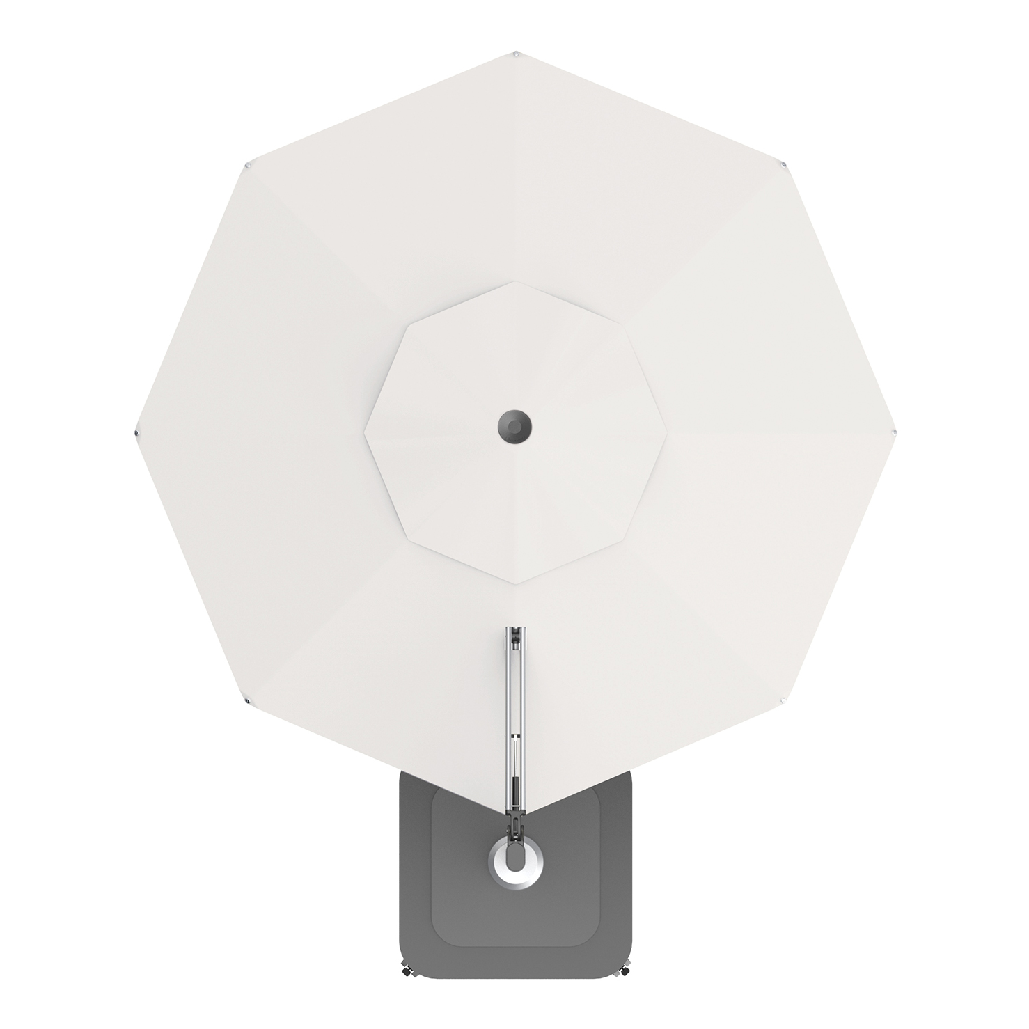 Shademaker Z-Plate 115 lbs. Cantilever/Market Umbrella Base Weight ...