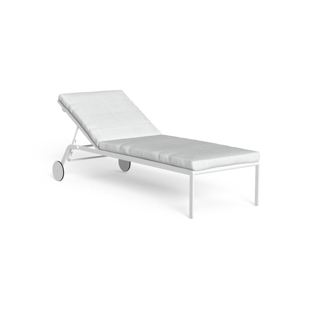 Talenti Riviera Stackable Aluminum Sunbed | AuthenTEAK