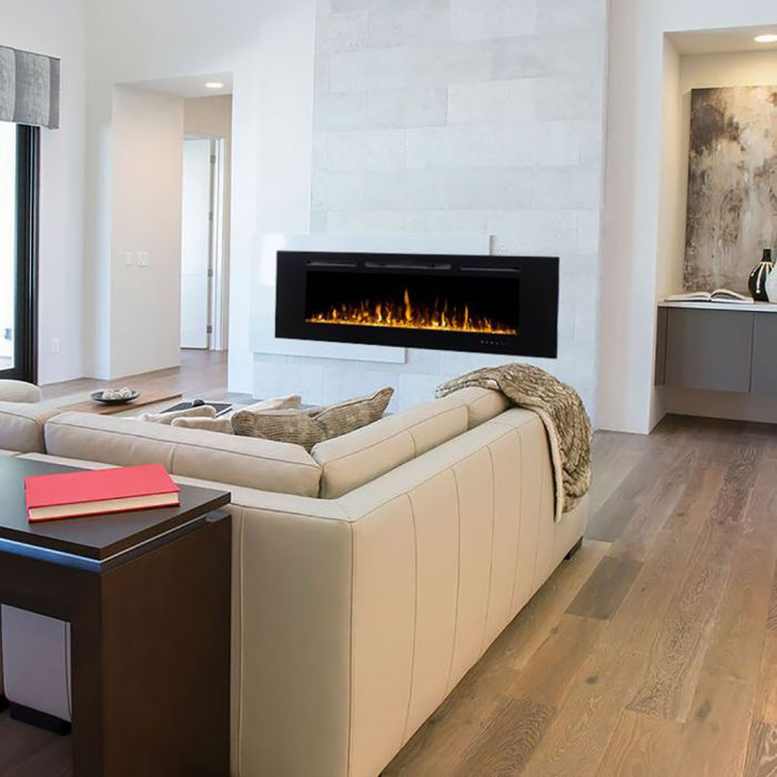 Modern Flames Challenger 60" Indoor Electric Fireplace | AuthenTEAK