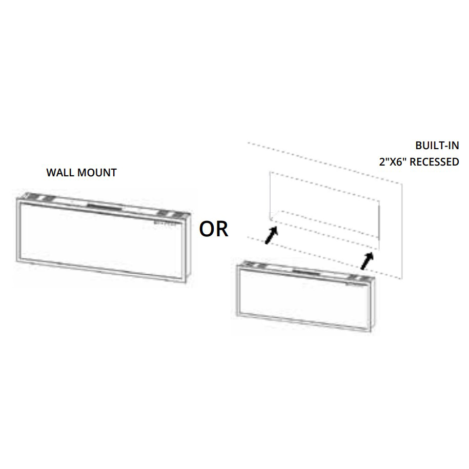 Modern Flames Orion Multi 52" Heliovision Virtual Indoor Electric ...