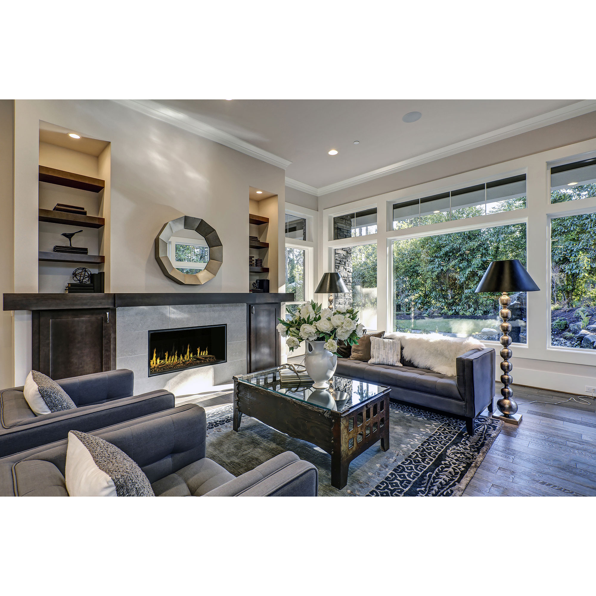 Modern Flames Orion Multi 52" Heliovision Virtual Indoor Electric ...