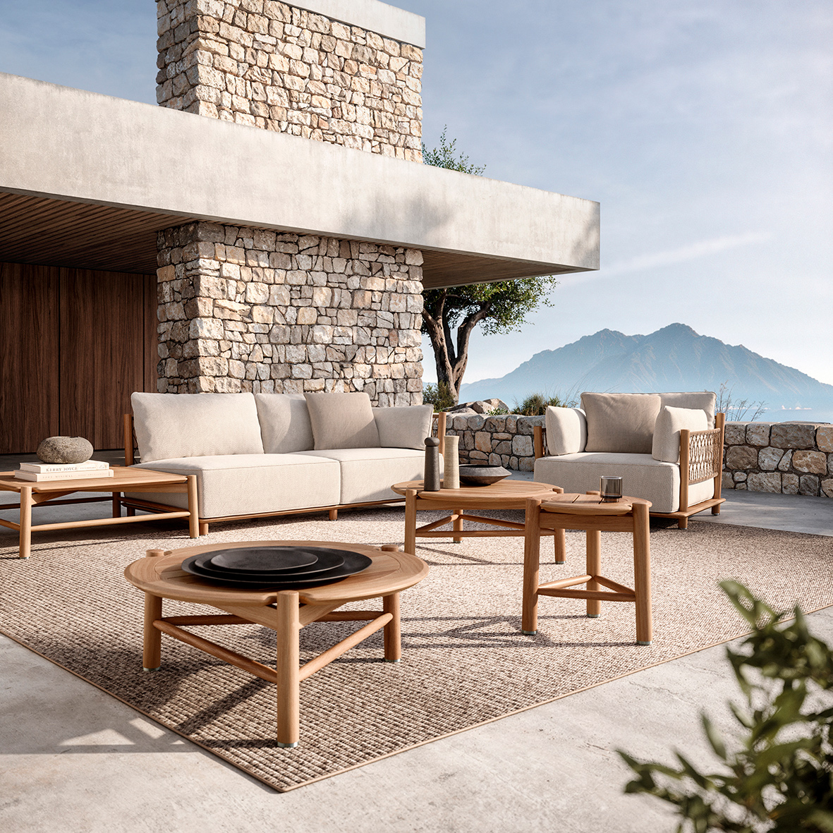 Gloster Salina Teak Square Coffee Table | AuthenTEAK