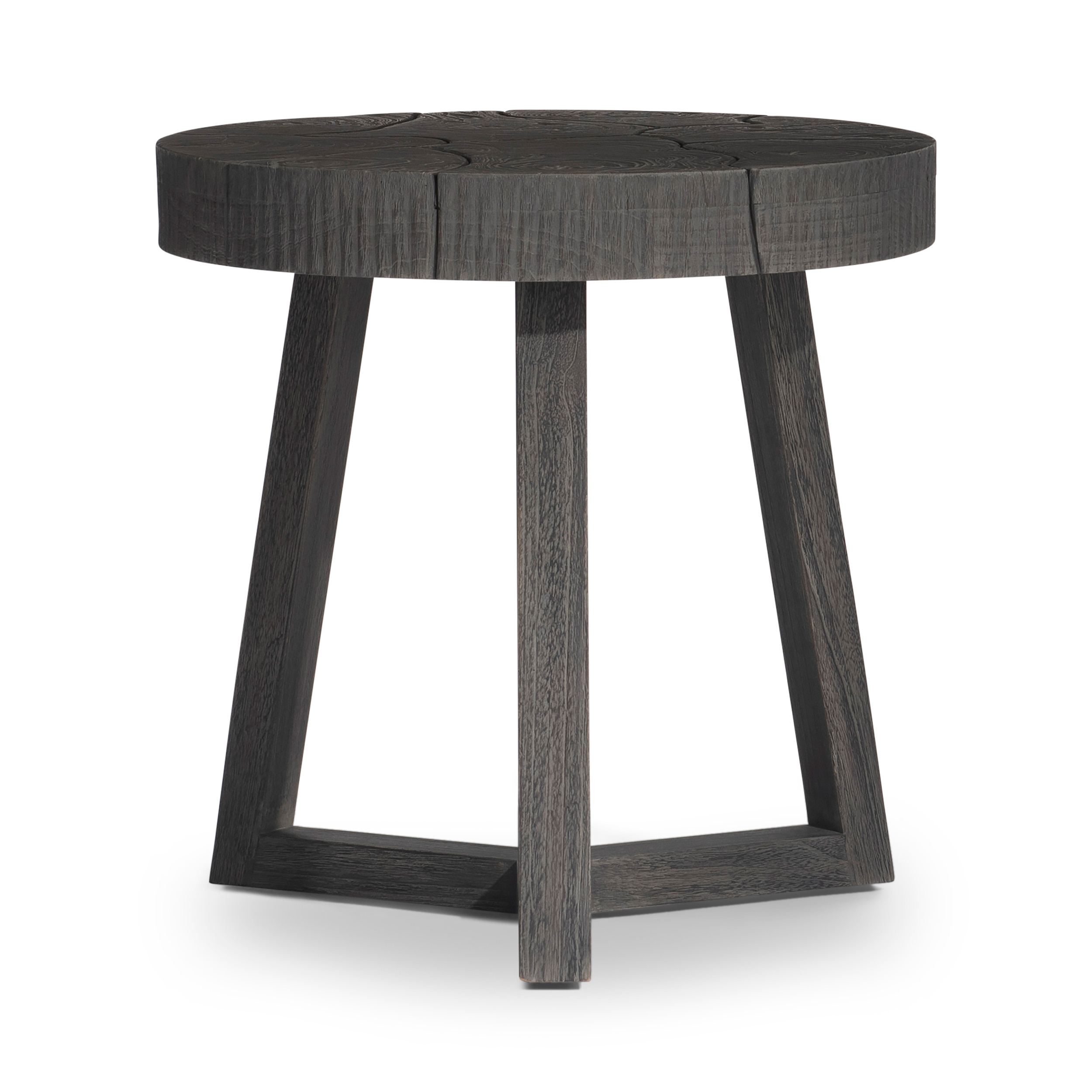 Bernhardt Exteriors Kaya 22" Teak Round Side Table Protective Cover ...