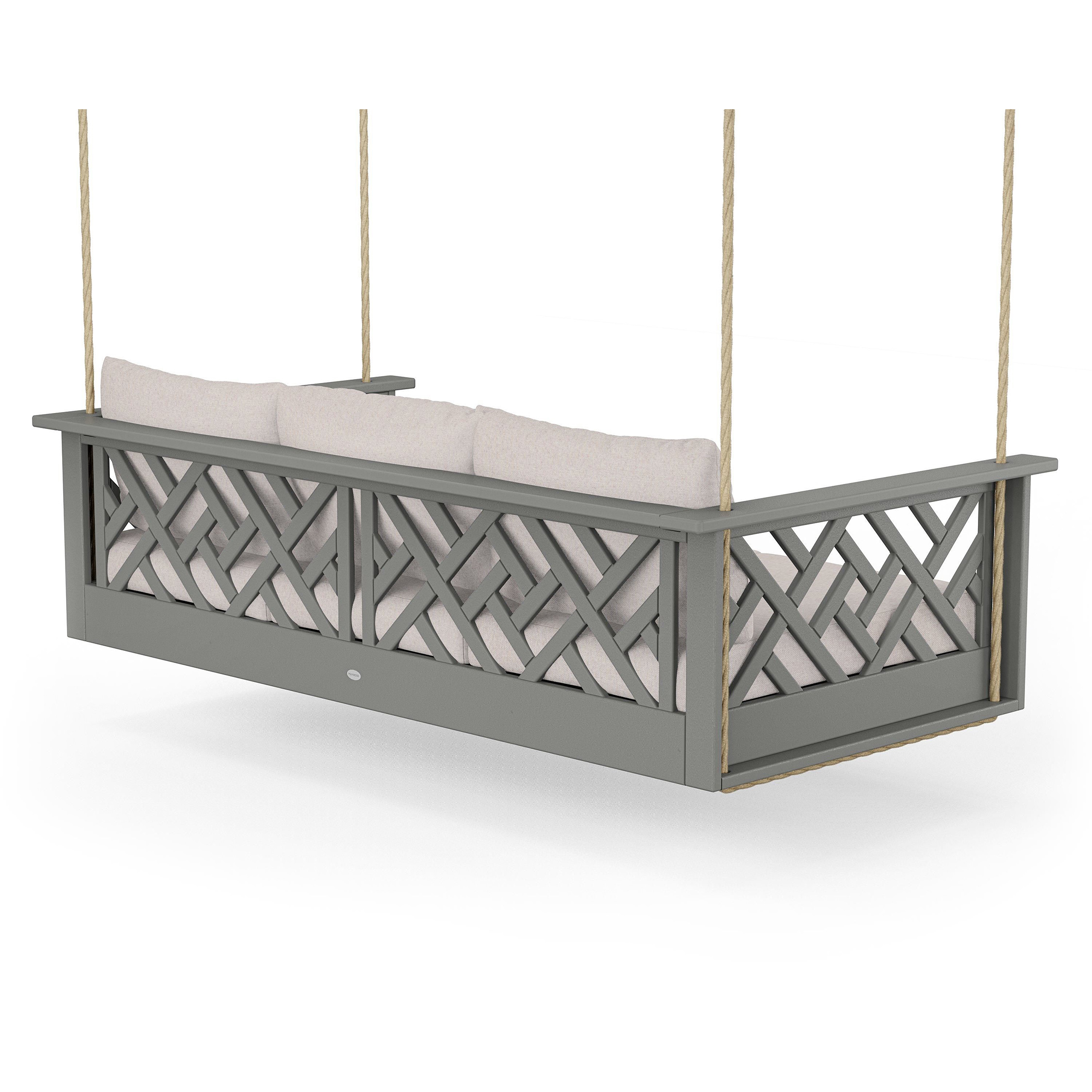 Polywood Chippendale Outdoor Daybed Swing Authenteak