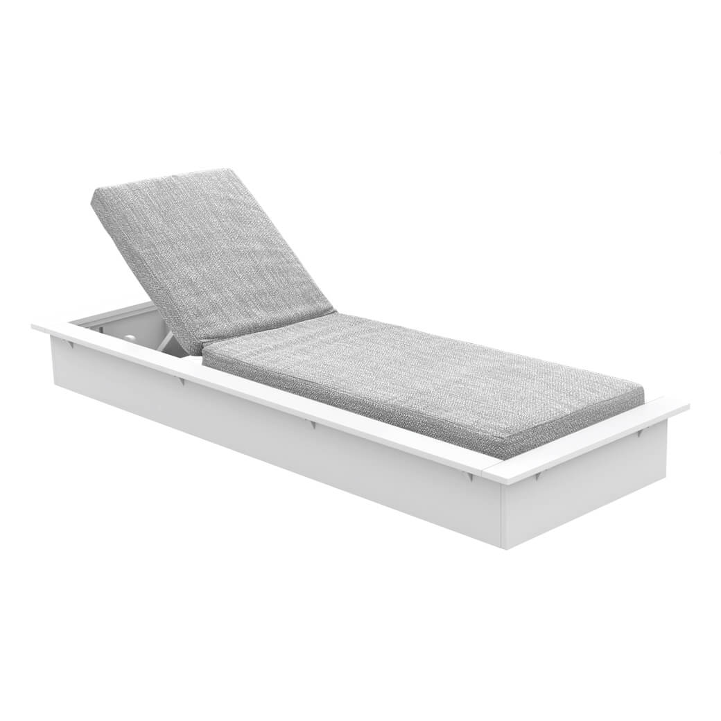 LEDGE Echo Resin Chaise Lounge | AuthenTEAK