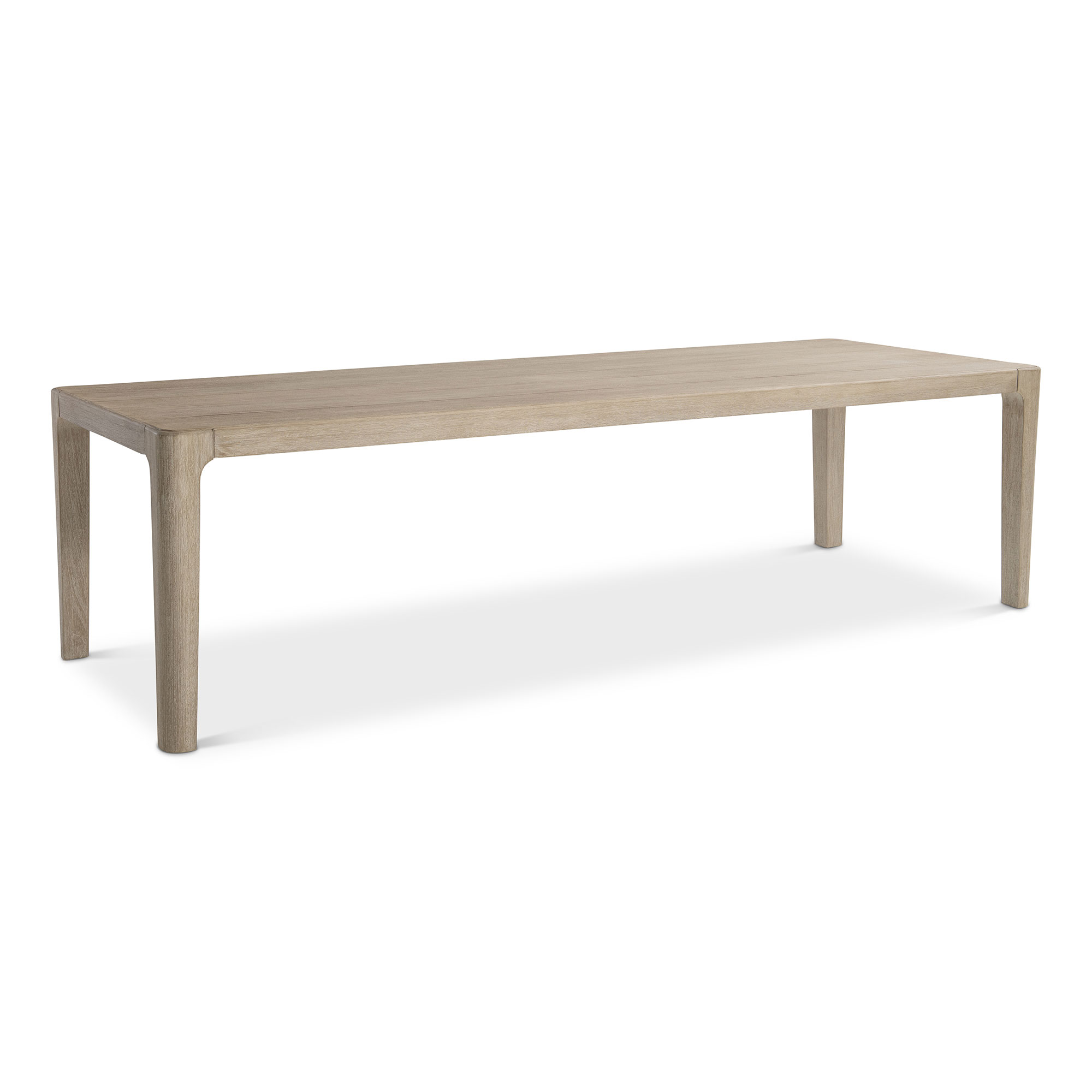 Bernhardt Exteriors Edenton 108" Teak Rectangular Dining Table | AuthenTEAK