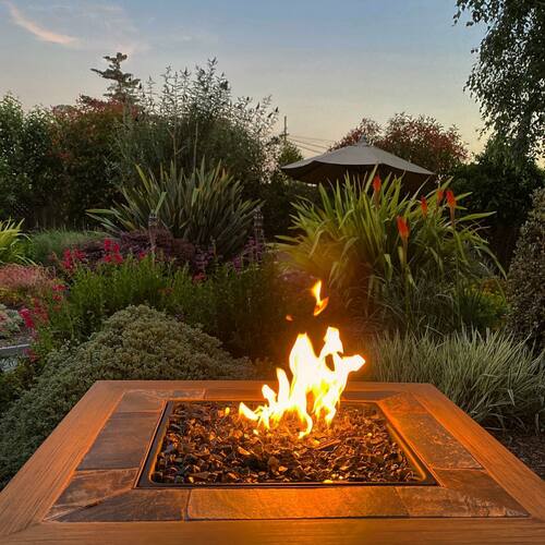 American Fire Glass Recycled Fire Pit Glass - 10 lb. Bag | AuthenTEAK