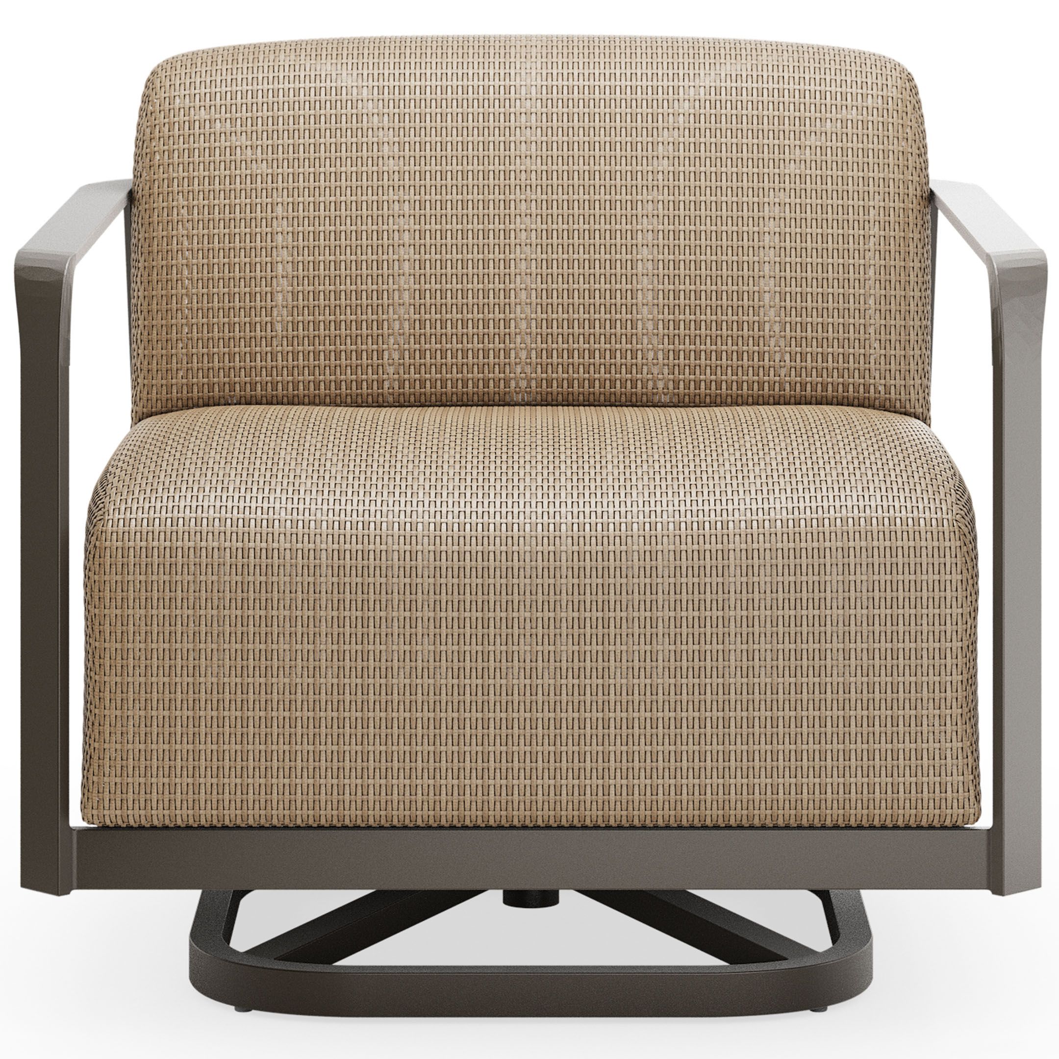 Woodard Juno Aluminum Swivel Lounge Chair | AuthenTEAK
